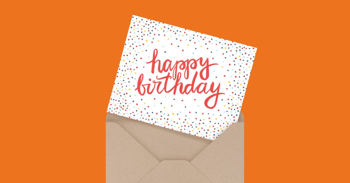 Birthday Confetti by 1canoe2 | Postable