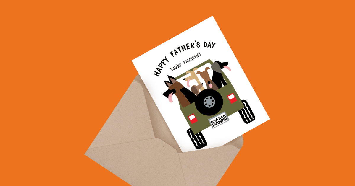 Dog Dad Car by R. Nichols | Postable