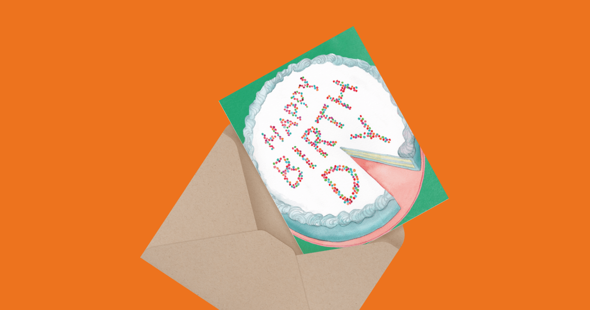 Cake Slice by E. Frances Paper | Postable