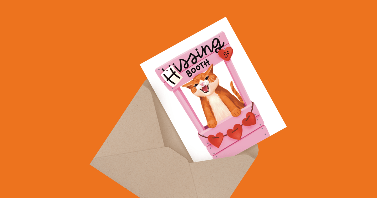 Hissing Booth by Grey Street Paper | Postable