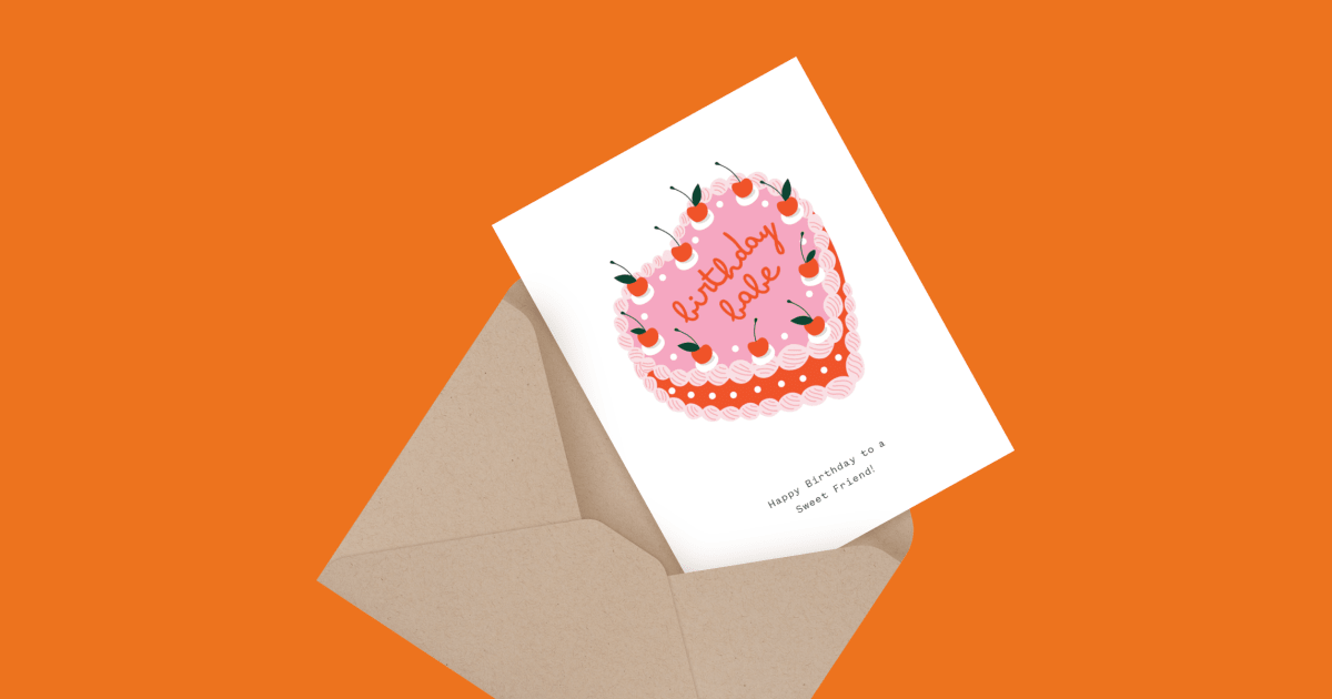 Sweet Friend Cake by Spaghetti & Meatballs | Postable