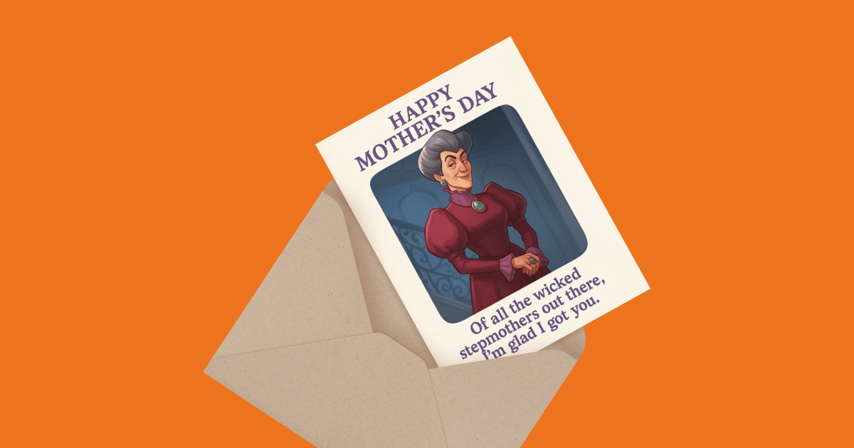 Wicked Step Mother by B&B Card Factory | Postable