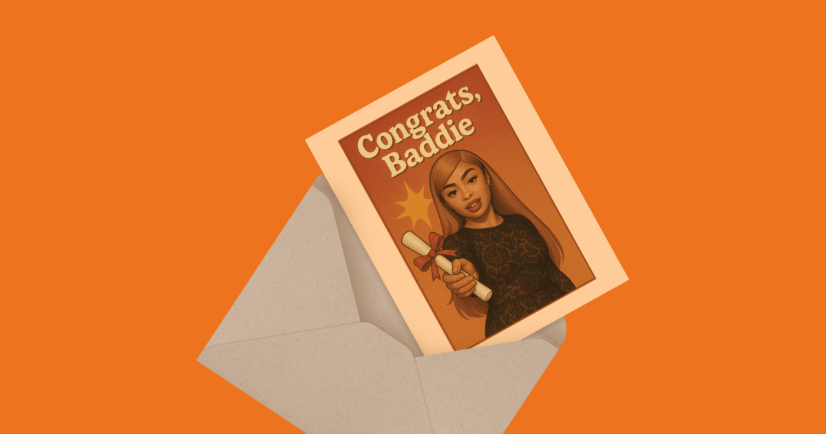 Ice Spice Congrats Baddie by B&B Card Factory | Postable