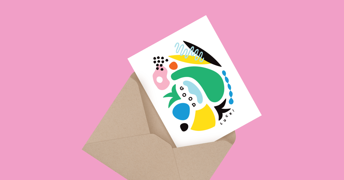 Good Luck Shapes by My Darlin' | Postable