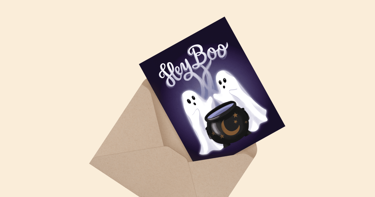 Hey Boo by Ann Shen | Postable