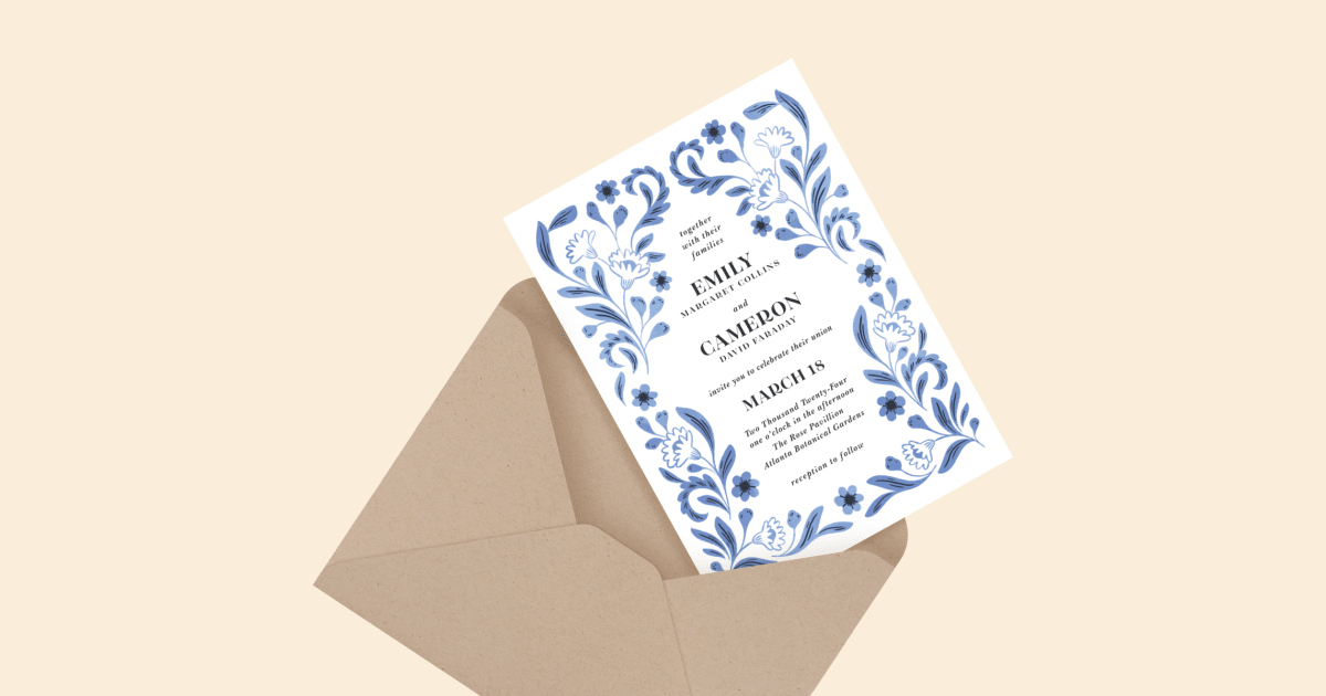 Blue Vintage by Paper Raven Co. | Postable