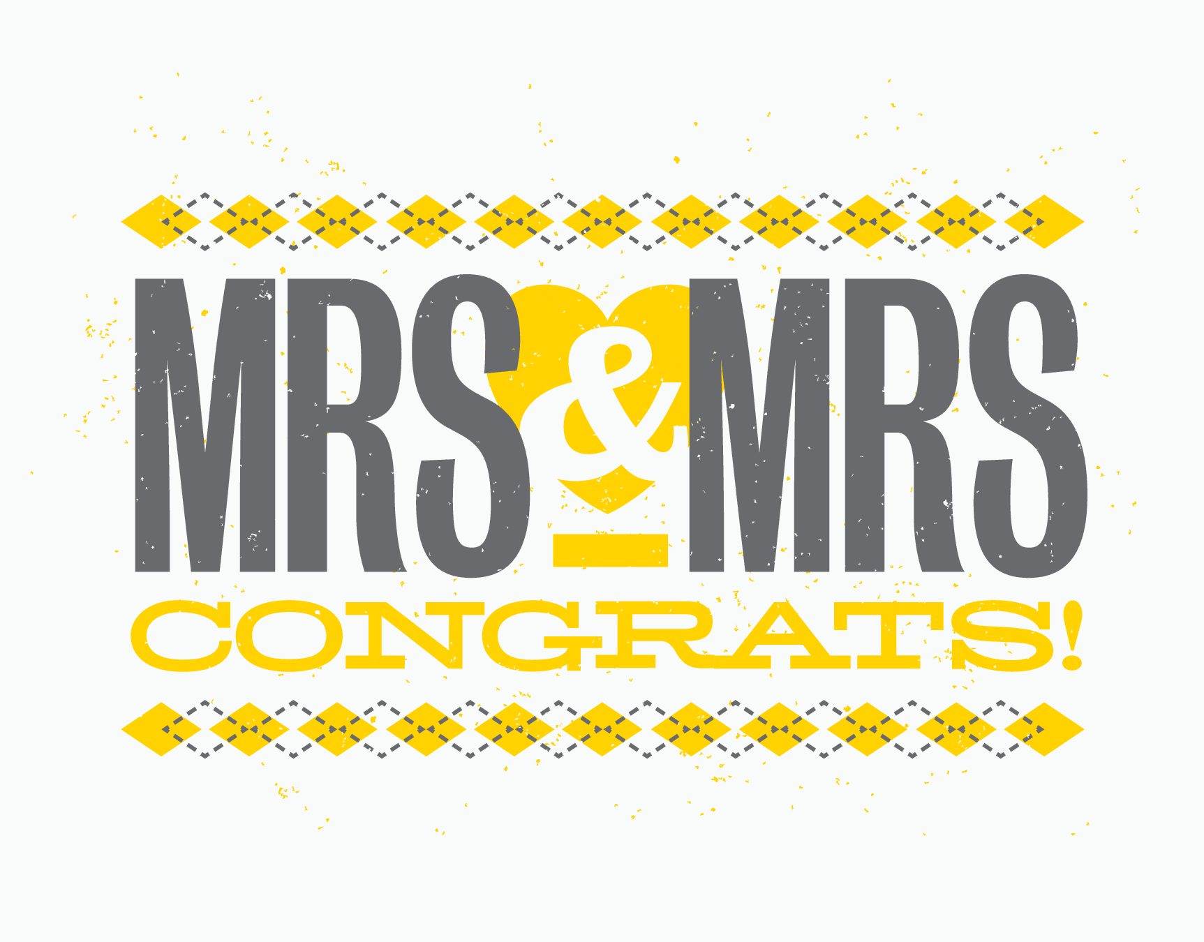 Mrs. Happy Couple by 55 Hi's | Postable