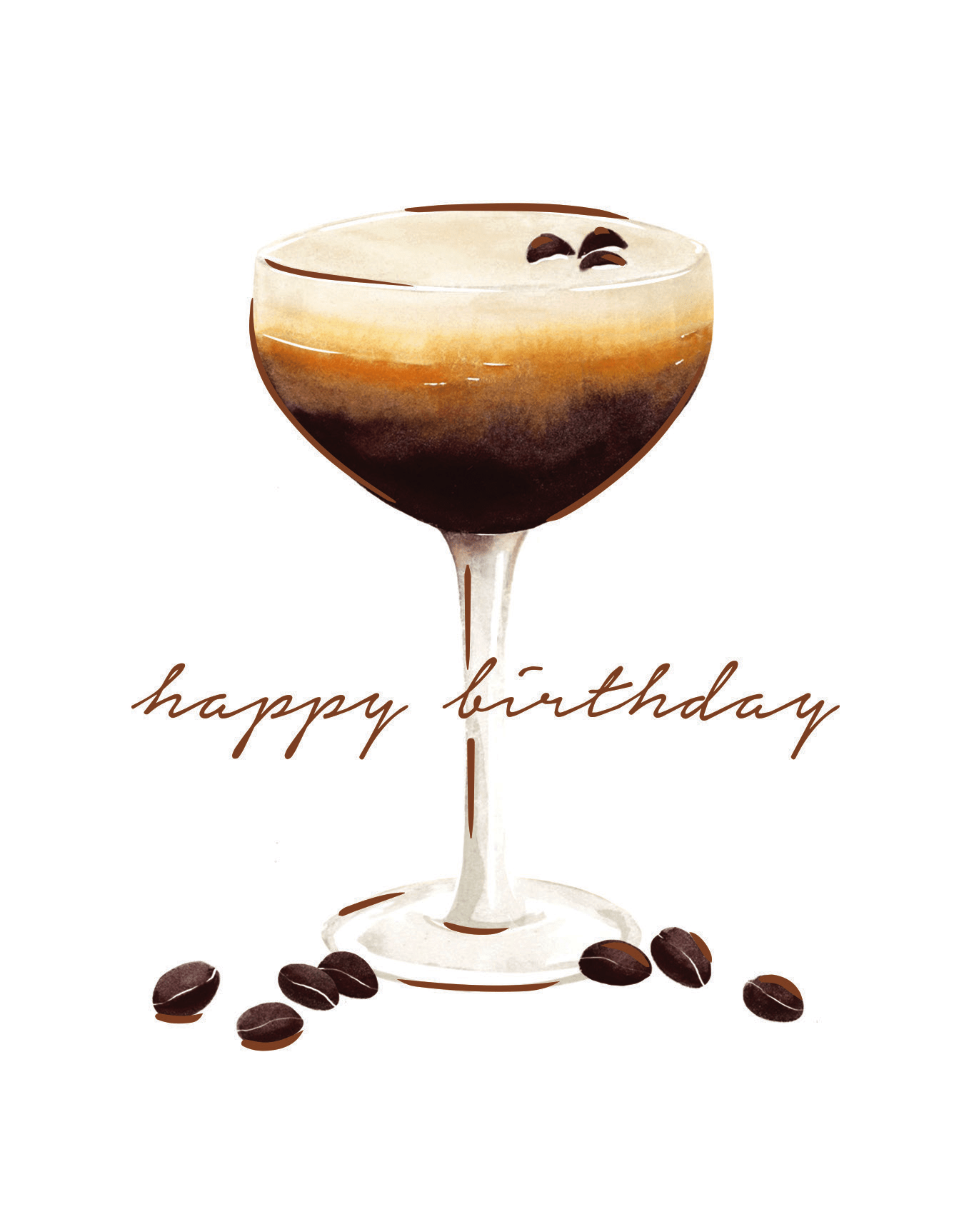 Espresso Martini by Abigail Jayne | Postable