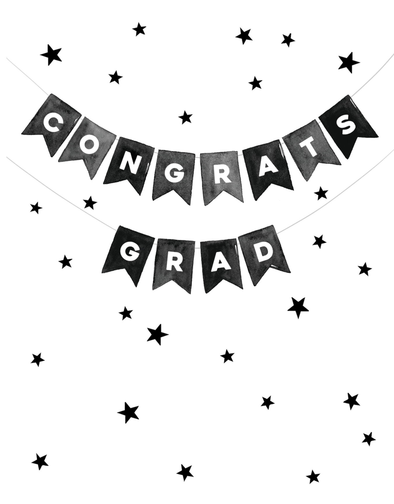 Congrats Banner by Abigail Jayne | Postable