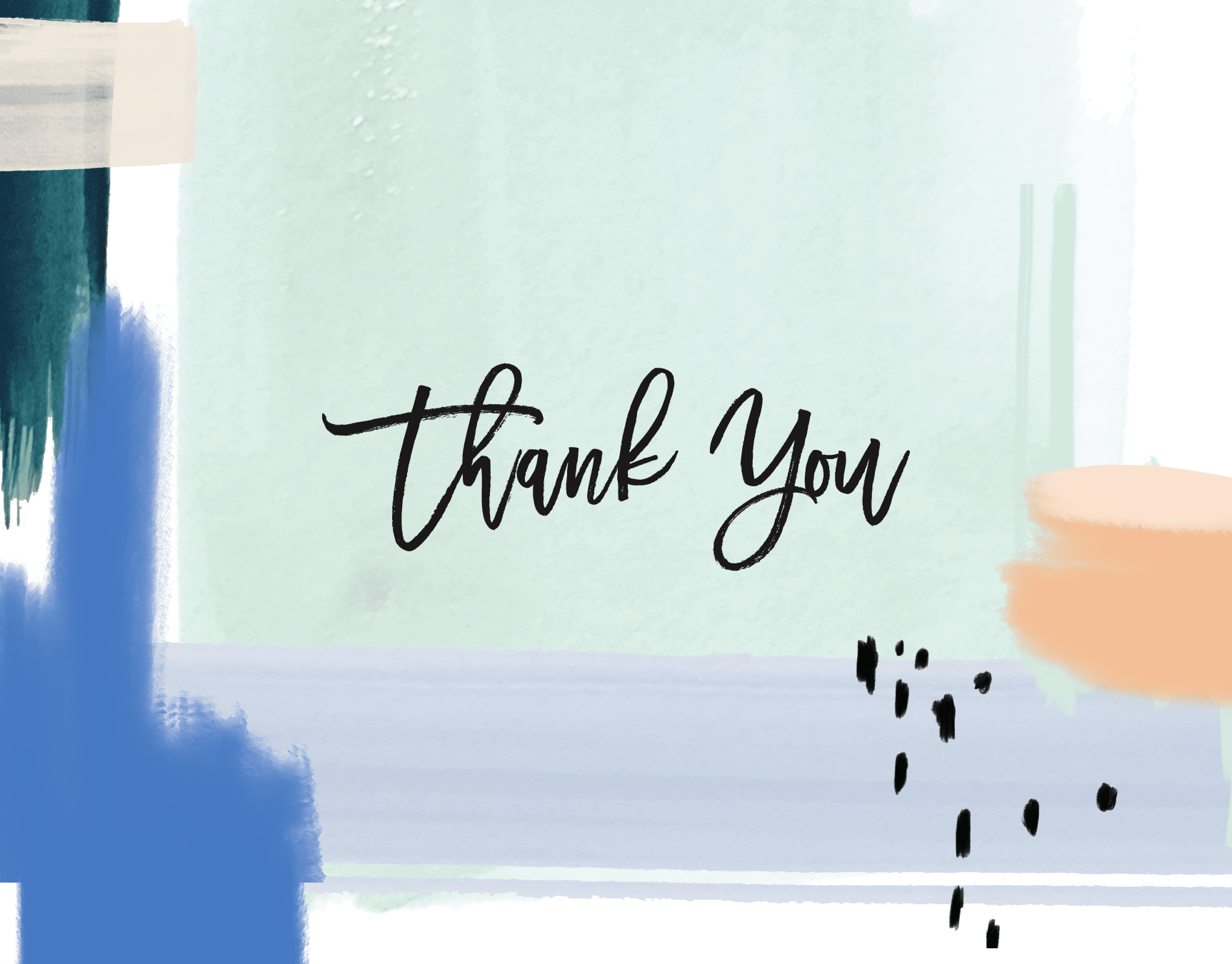 Modern Musings Thank You by Ali Mac | Postable