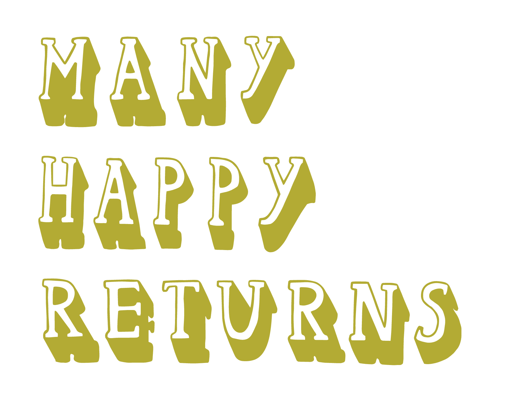 Many Happy Returns by Alison Hardcastle | Postable