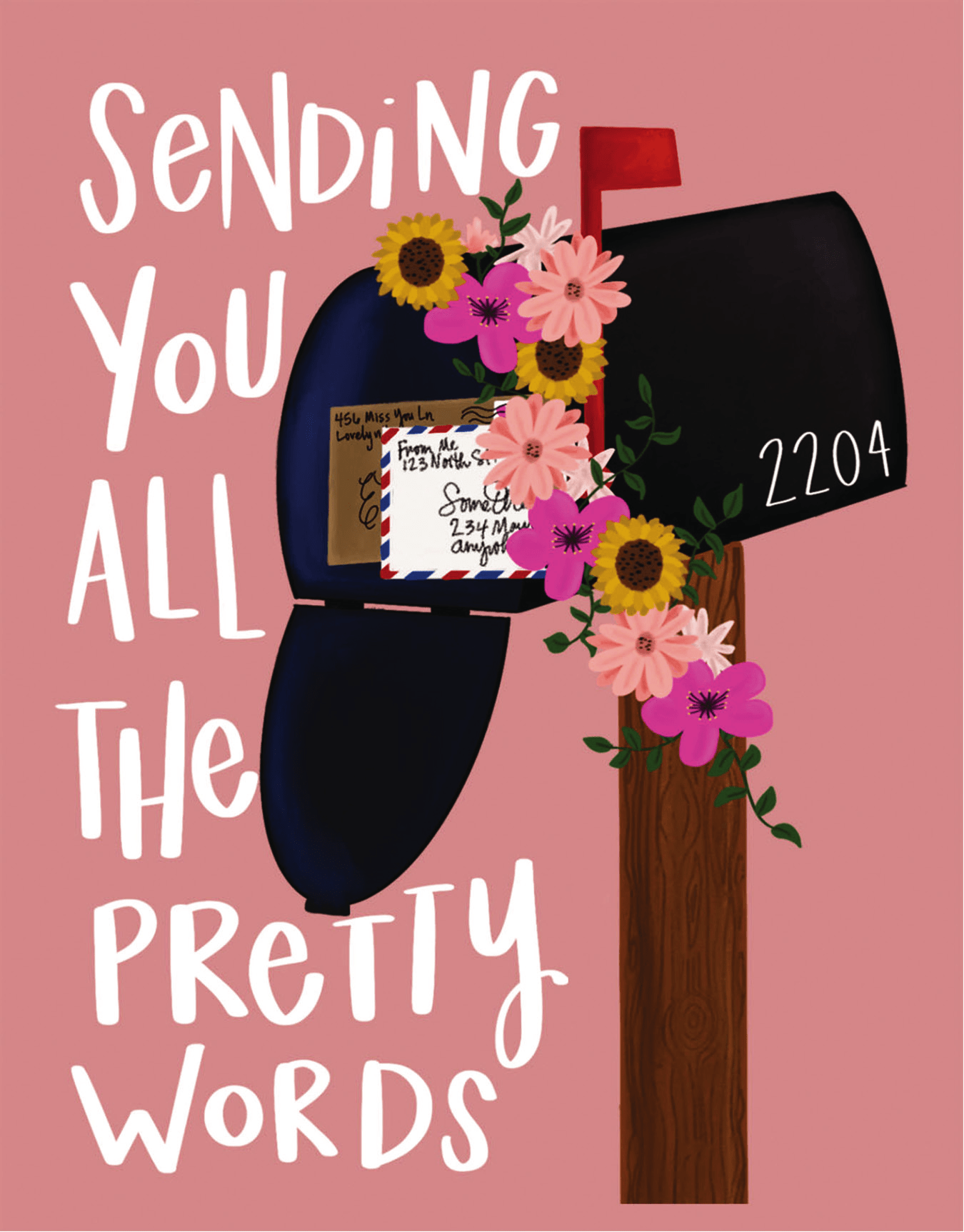 Pretty Mail by Announce Divinely | Postable