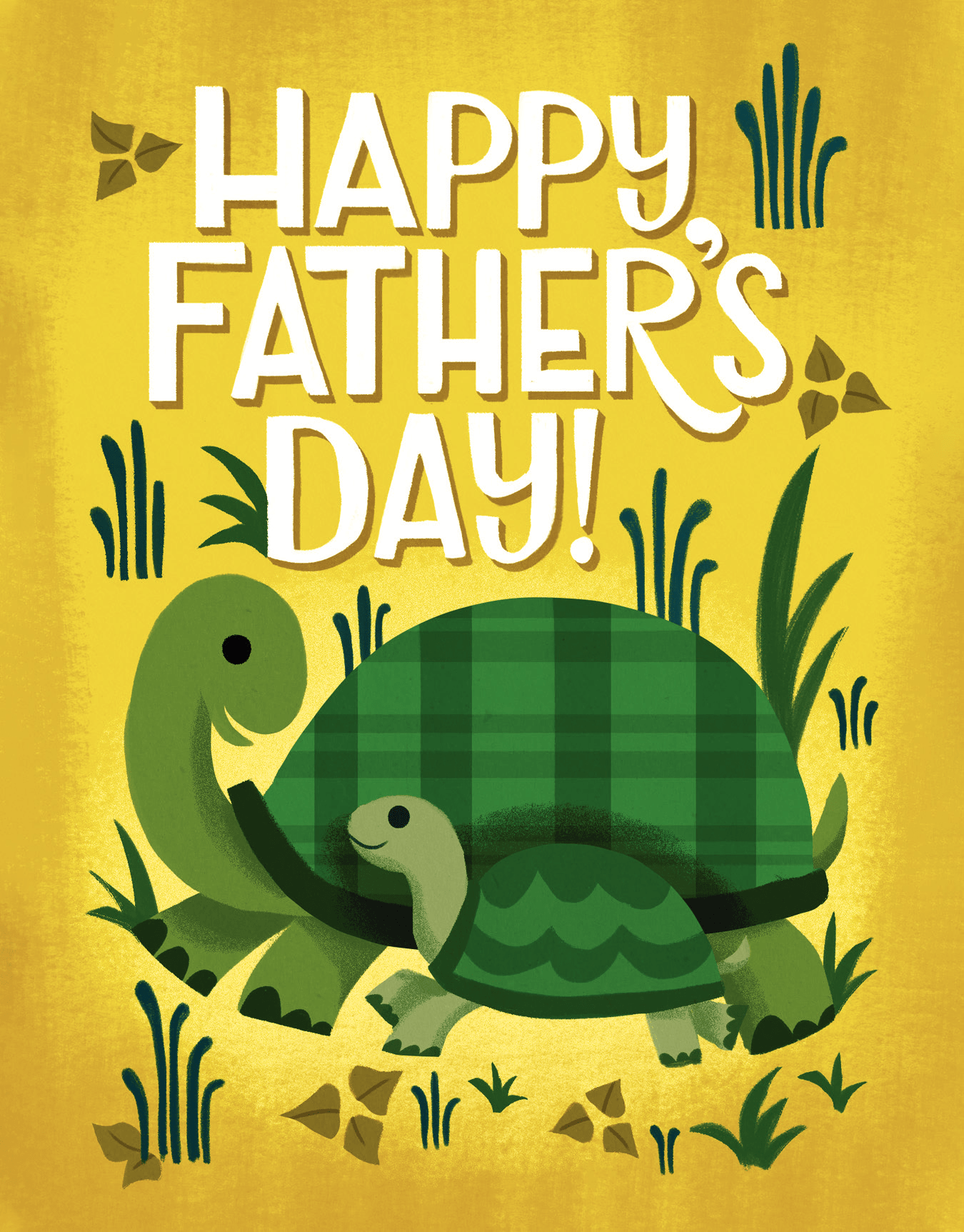 Turtle Father's Day by Ann Shen | Postable