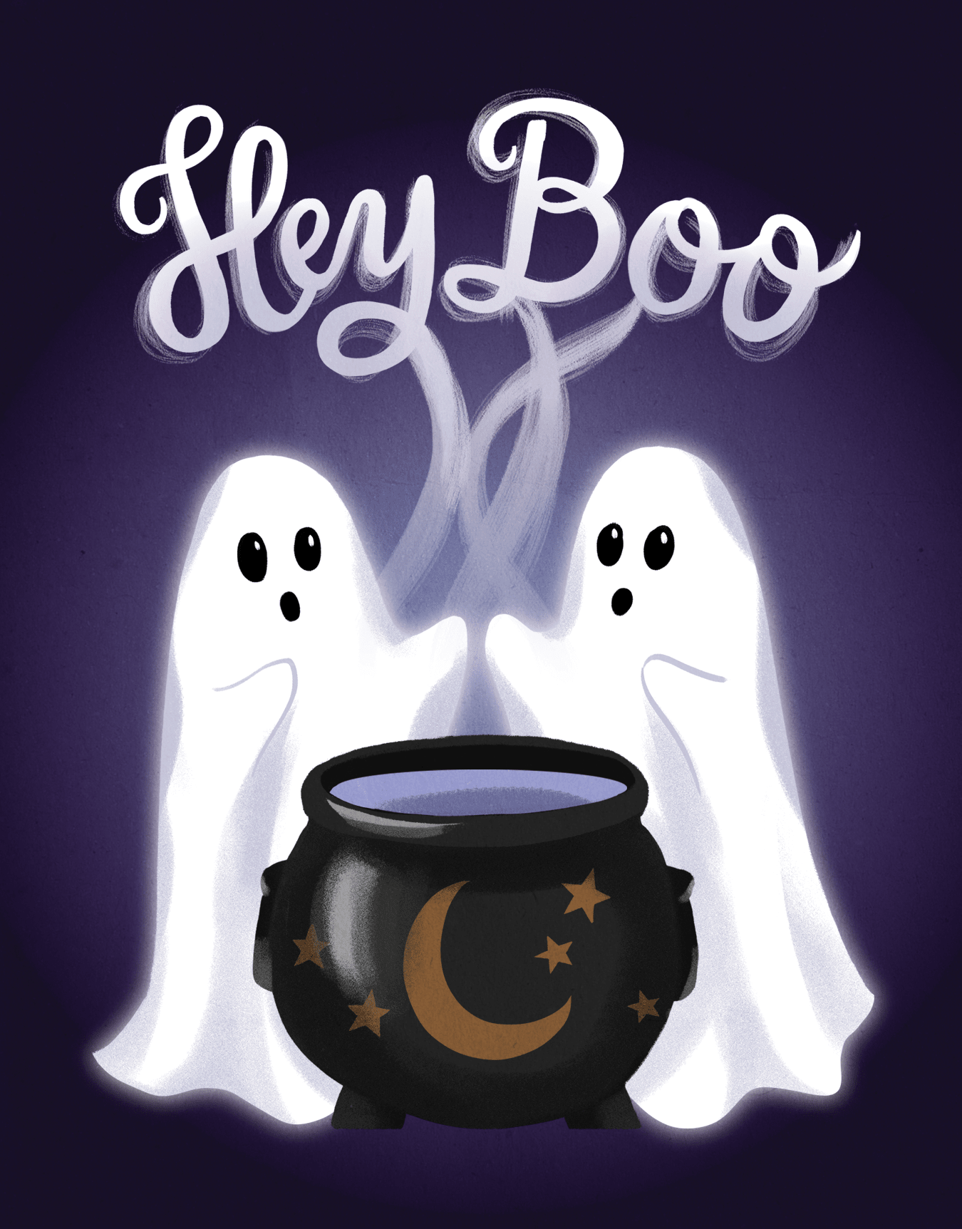 Hey Boo by Ann Shen | Postable