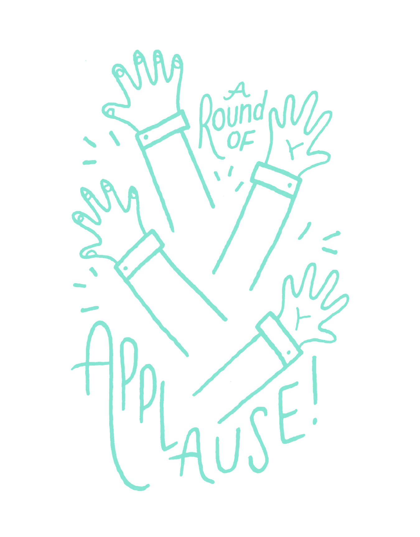 Round of Applause by Bench Pressed | Postable