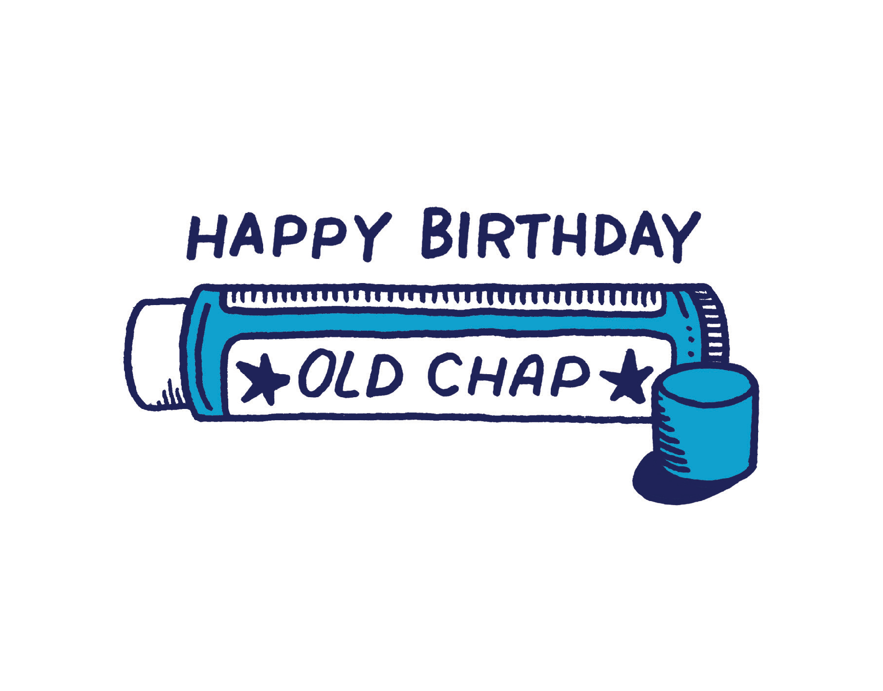 Old Chap by Bench Pressed | Postable