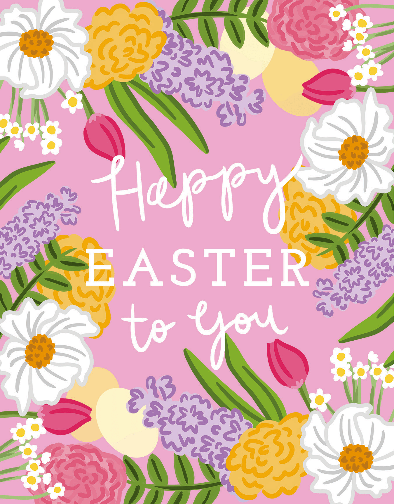 Floral Easter by Bloomwolf Studio | Postable