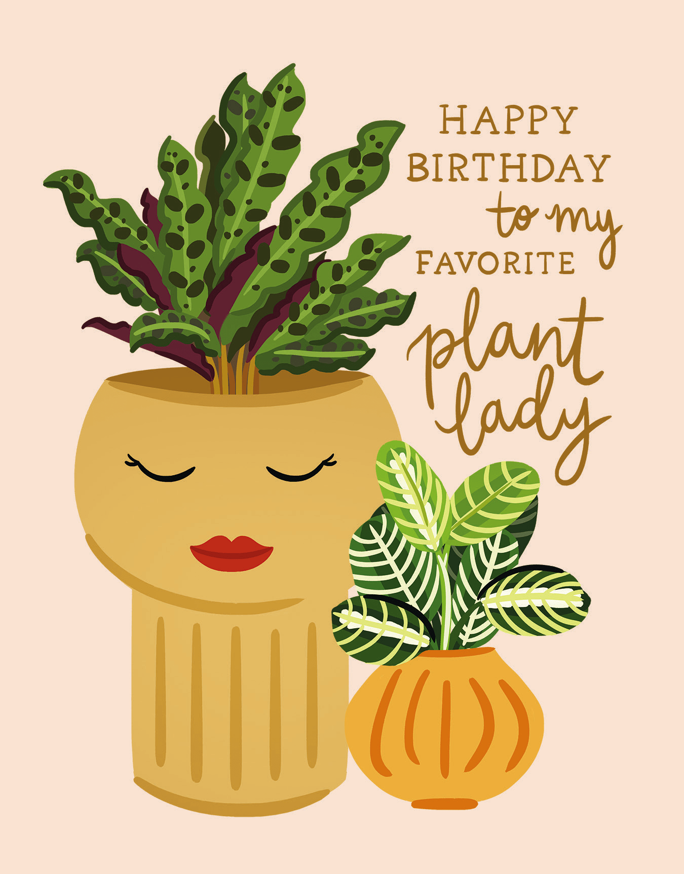 Plant Lady Birthday by Bloomwolf Studio | Postable