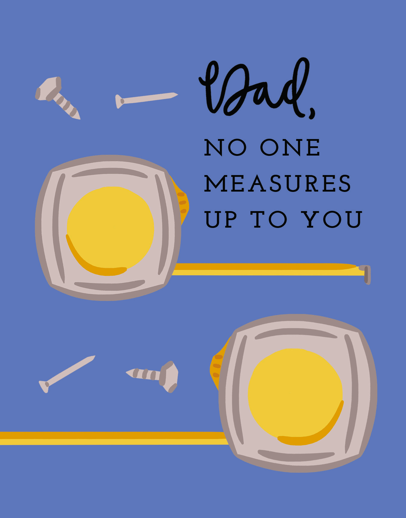 Dad Measure by Bloomwolf Studio | Postable