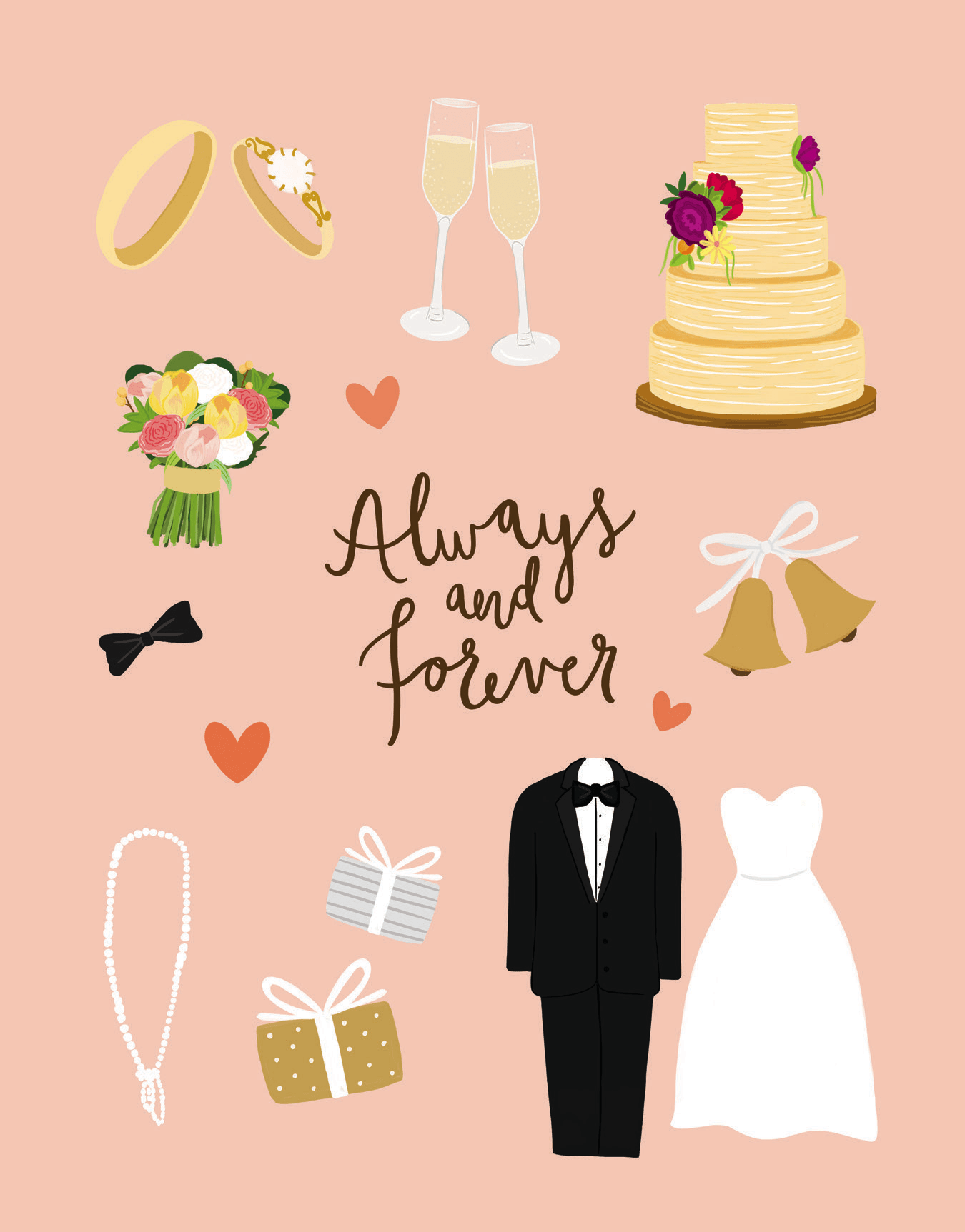 Just Married by Bloomwolf Studio | Postable