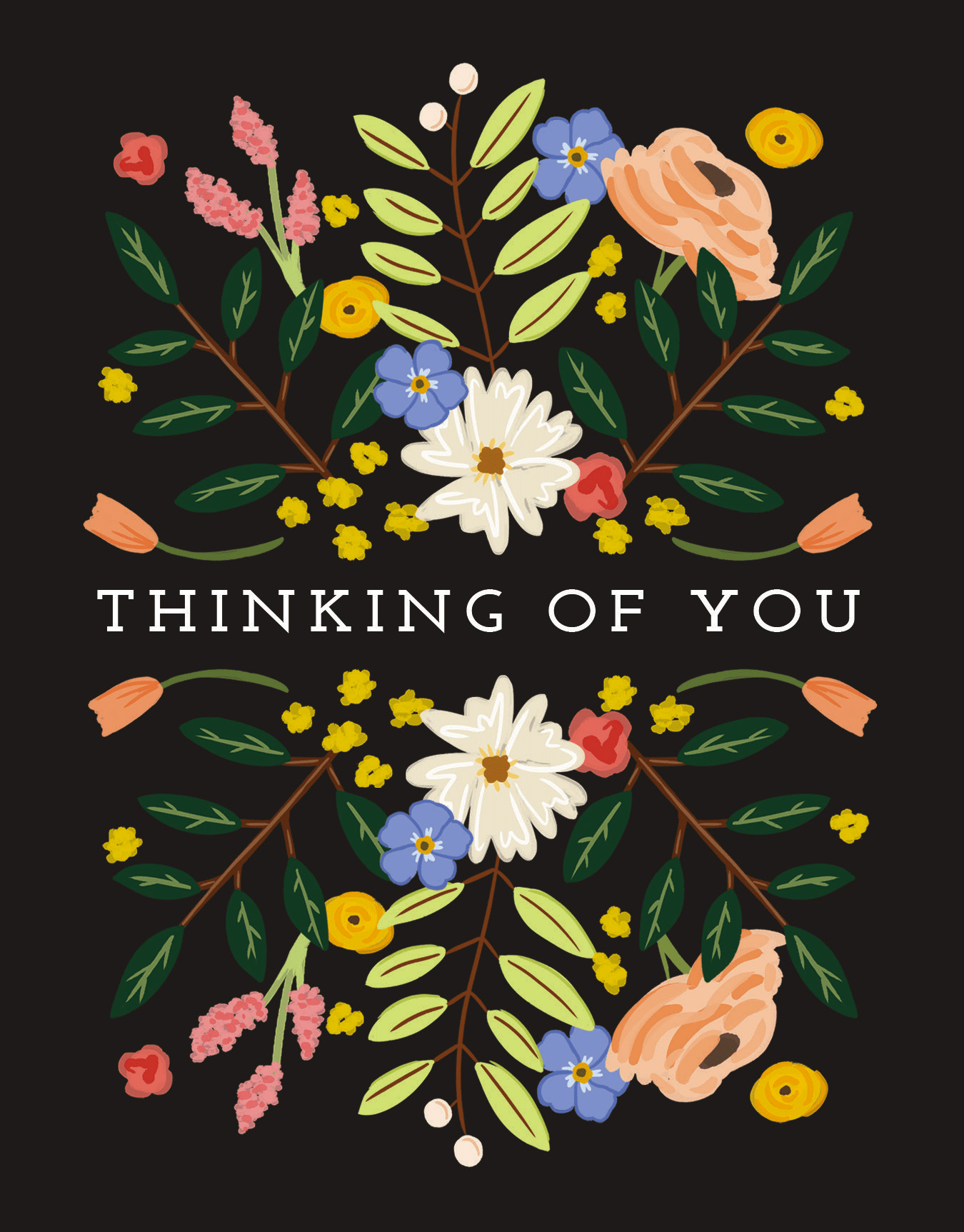 Floral Thinking by Bloomwolf Studio | Postable