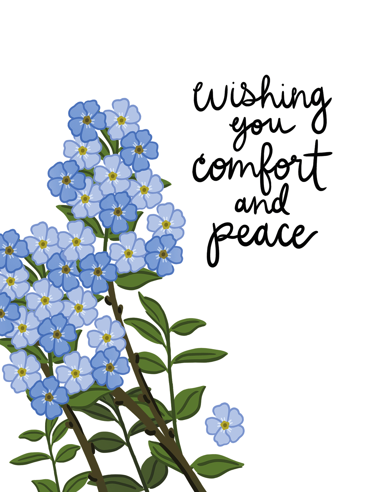 Comfort And Peace by Bloomwolf Studio | Postable