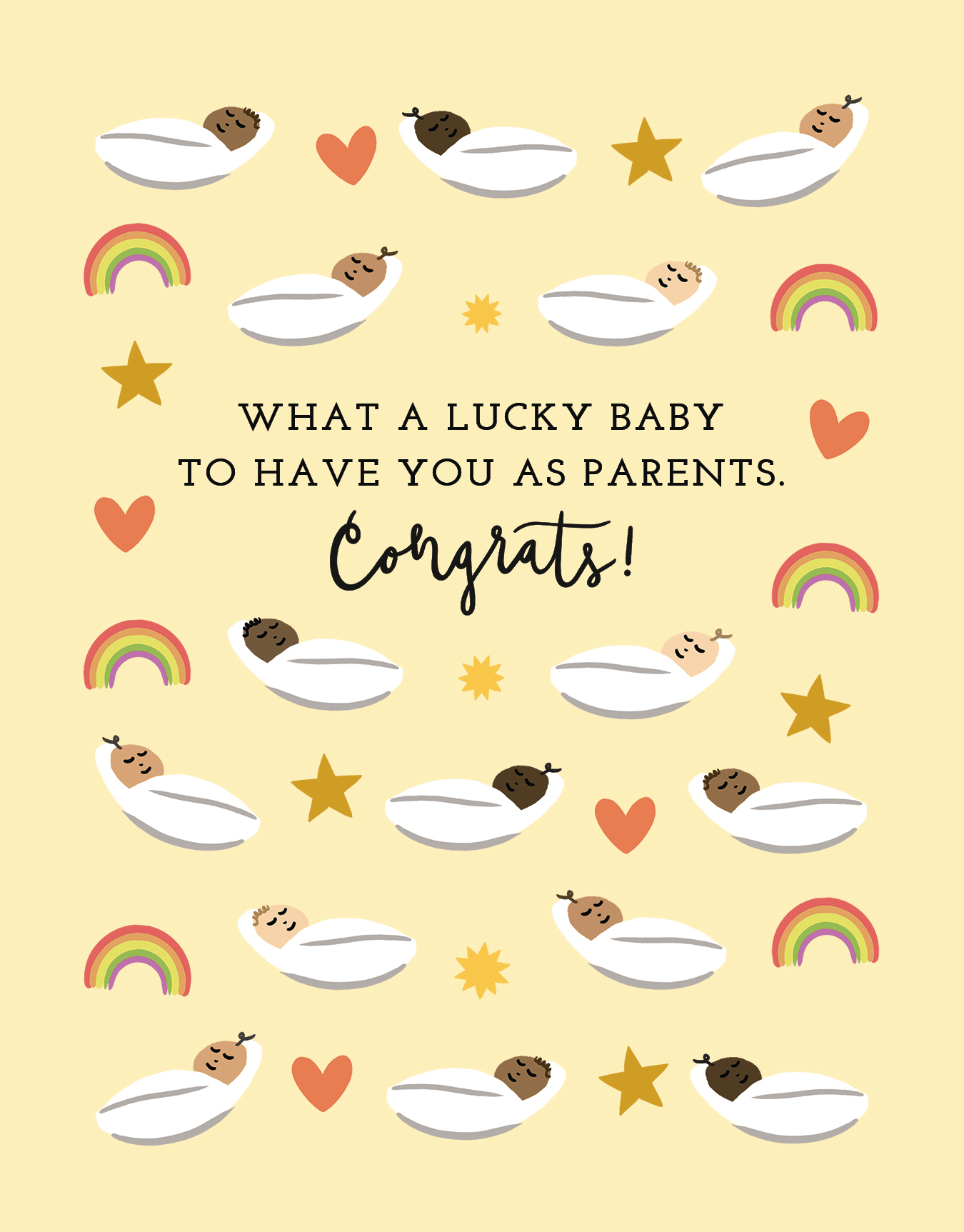 Lucky Baby by Bloomwolf Studio | Postable