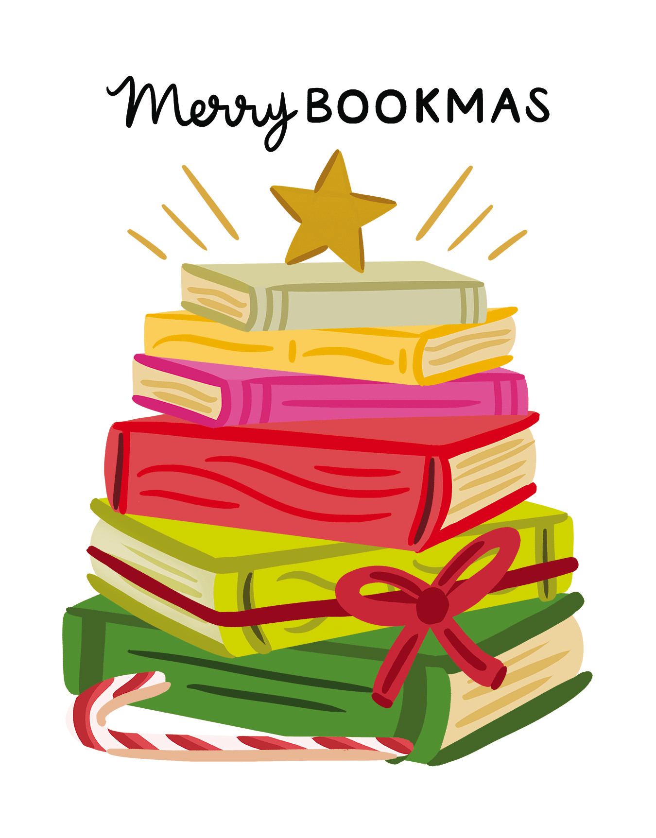 Merry Bookmas by Bloomwolf Studio | Postable