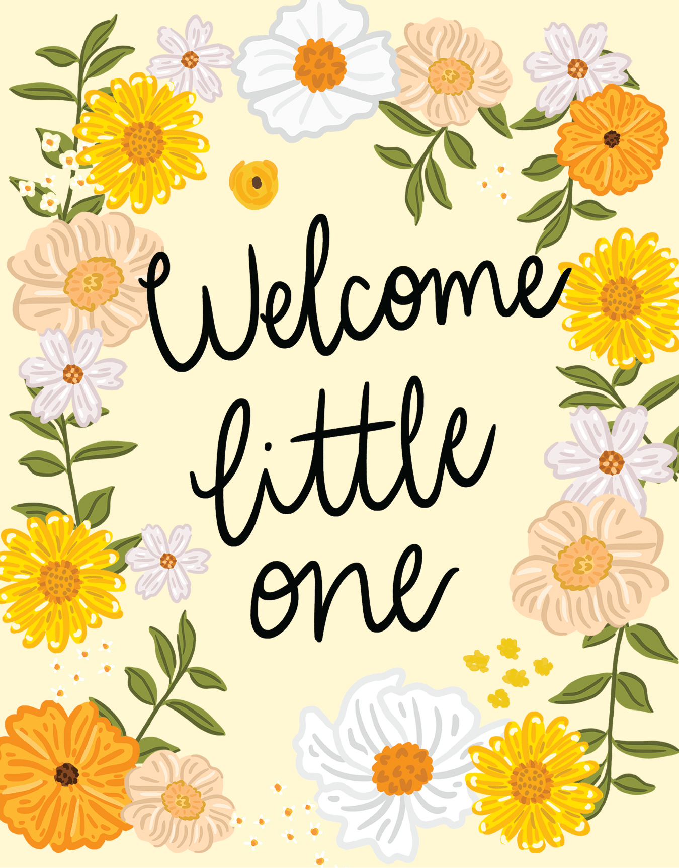 Yellow Little One by Bloomwolf Studio | Postable
