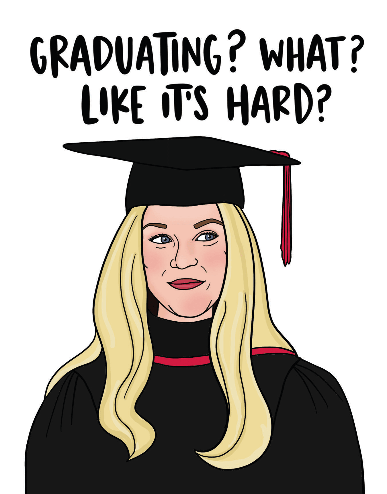 Elle Woods Graduation by Brittany Paige | Postable