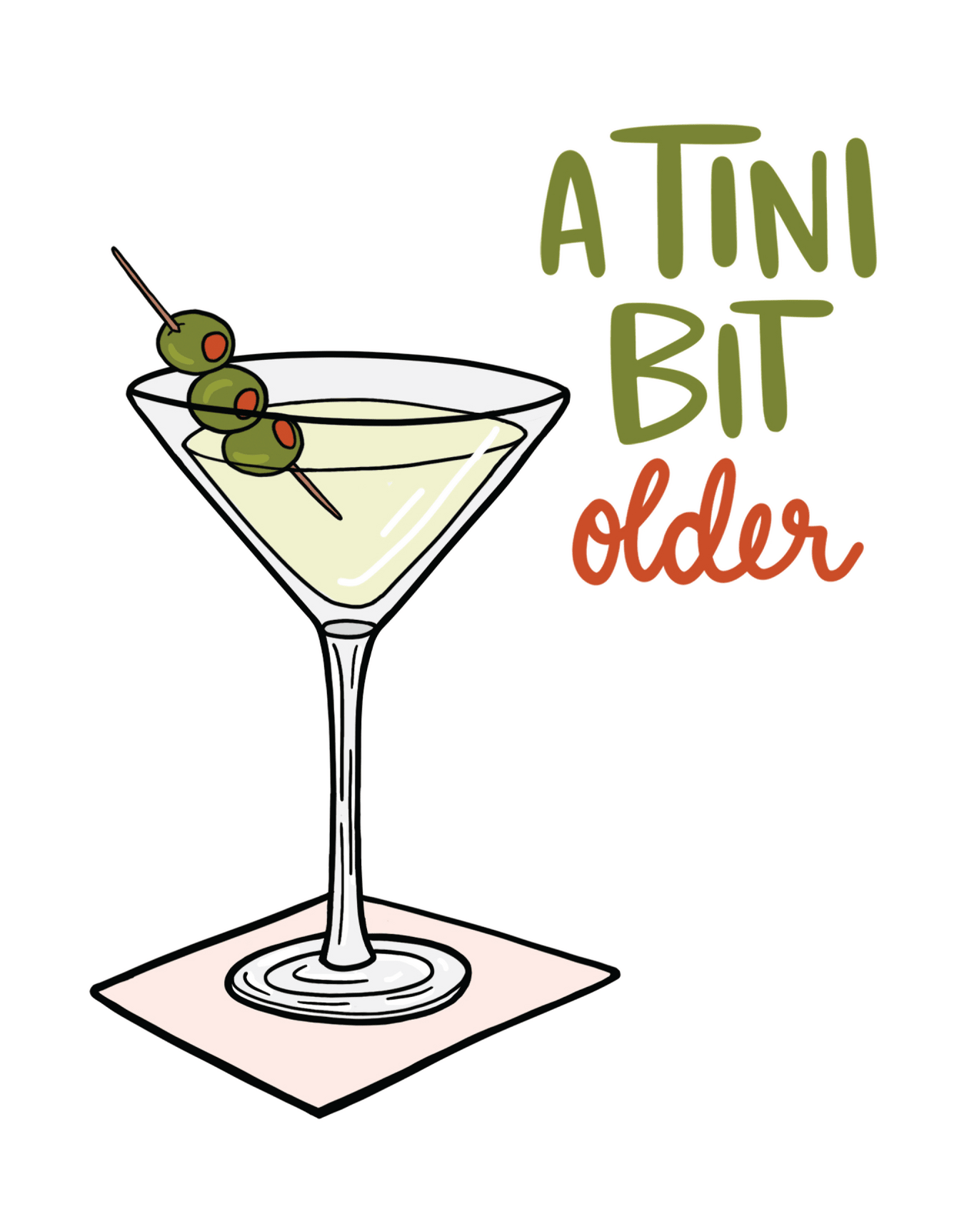 Tini Bit Older Birthday by Brittany Paige | Postable