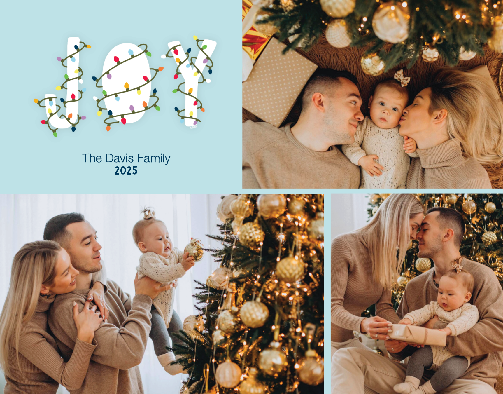 Wishing You A Very Bright Holiday Card | Postable | Postable