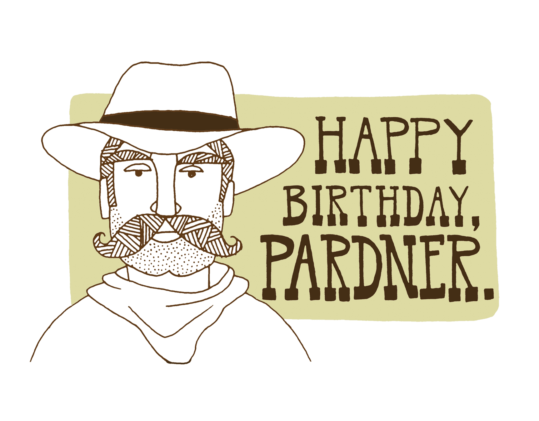 Birthday Pardner by 1canoe2 | Postable