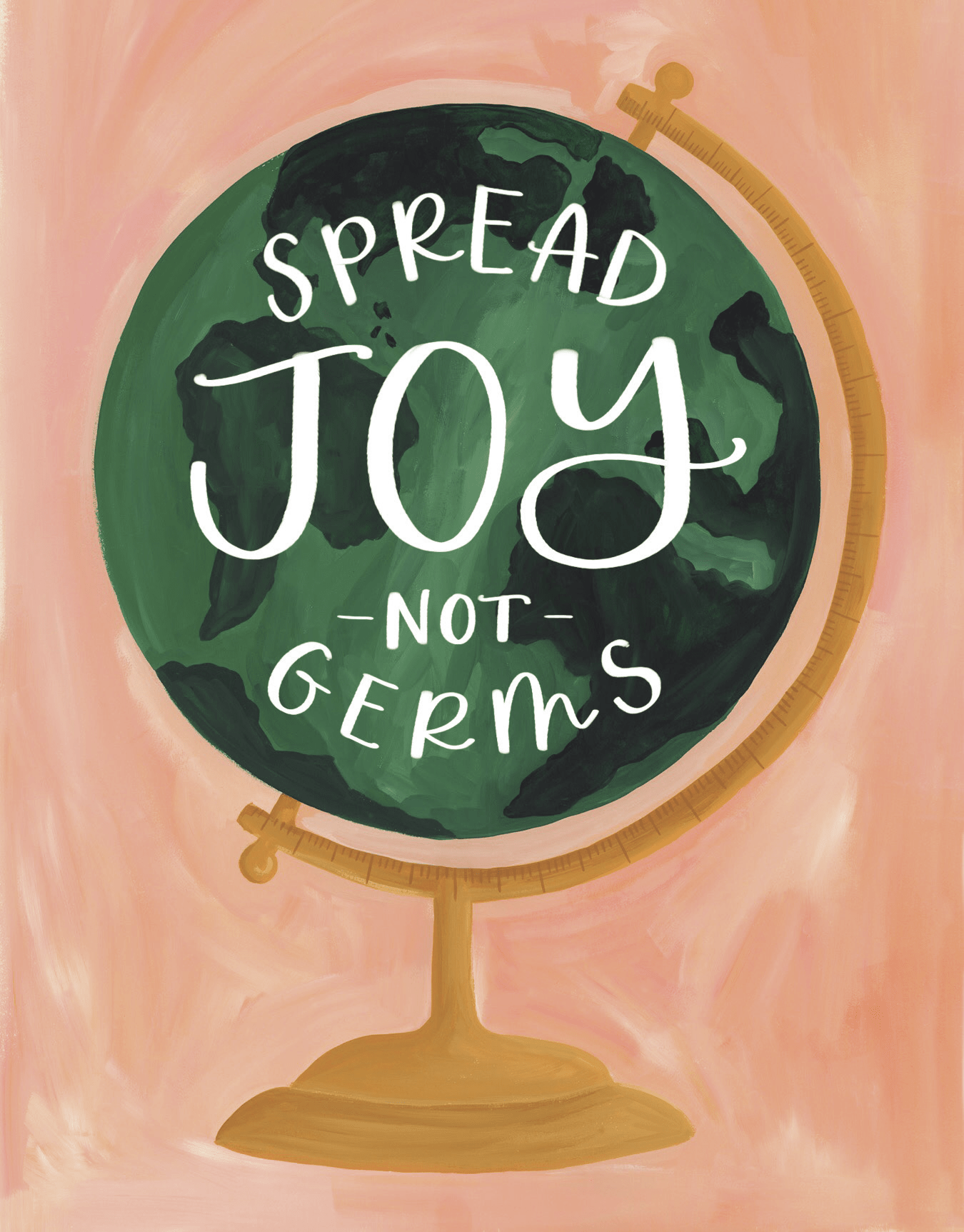Joy Not Germs by 1canoe2 | Postable