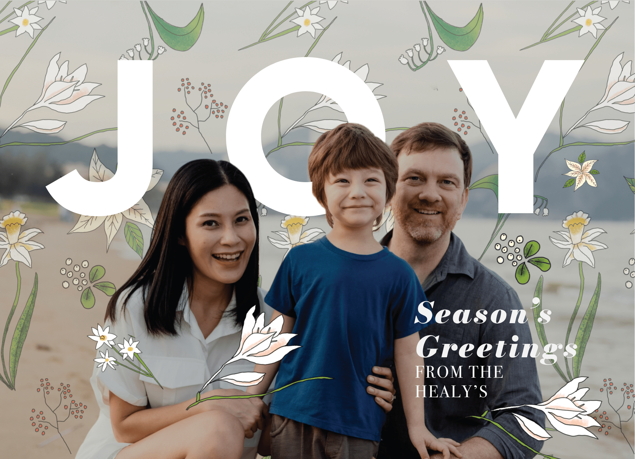 Winter Floral by SHIMA SHIMA by Carolyn Suzuki | Postable