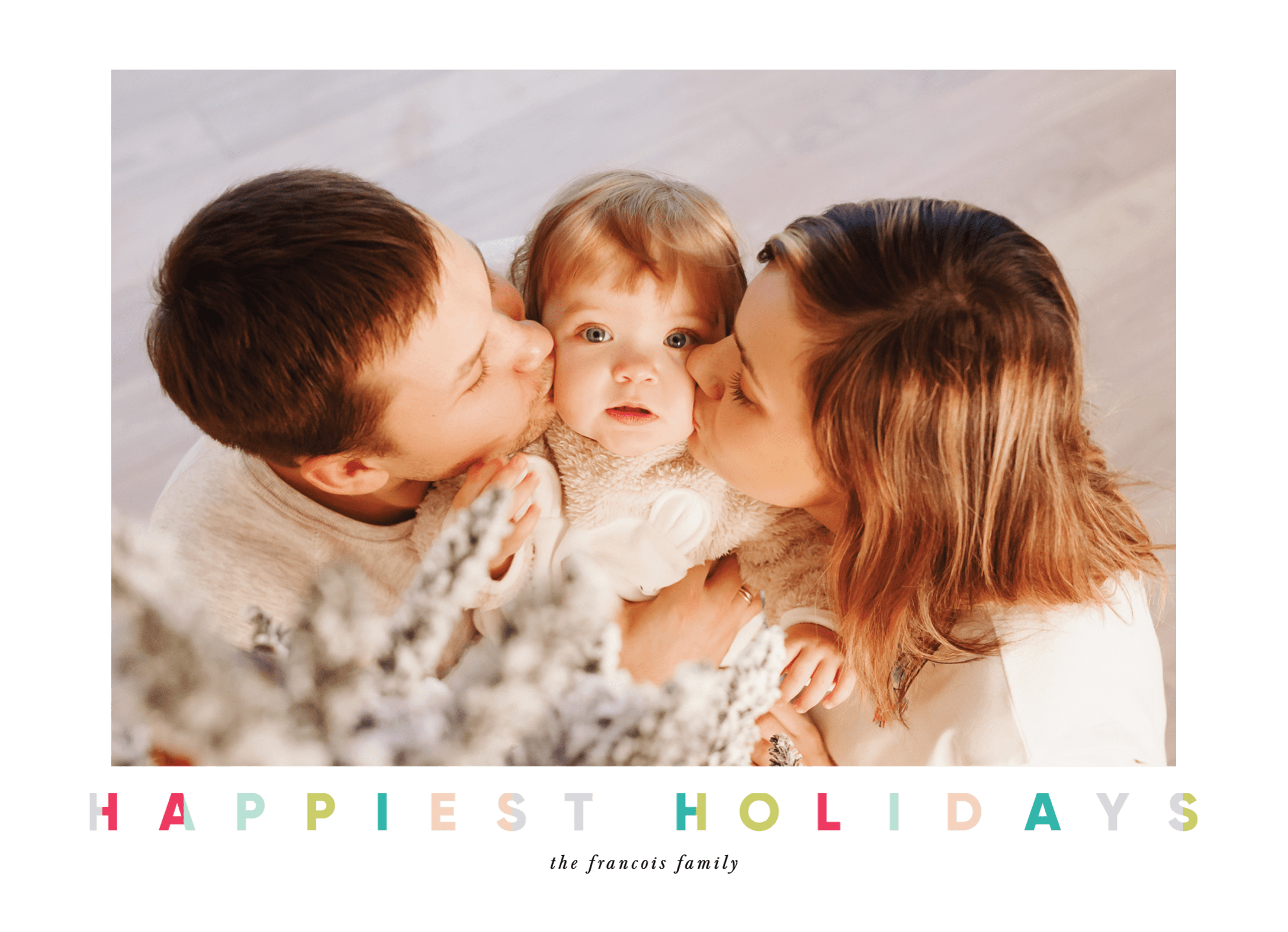 Colorful Holiday Greetings by Chocomocacino | Postable