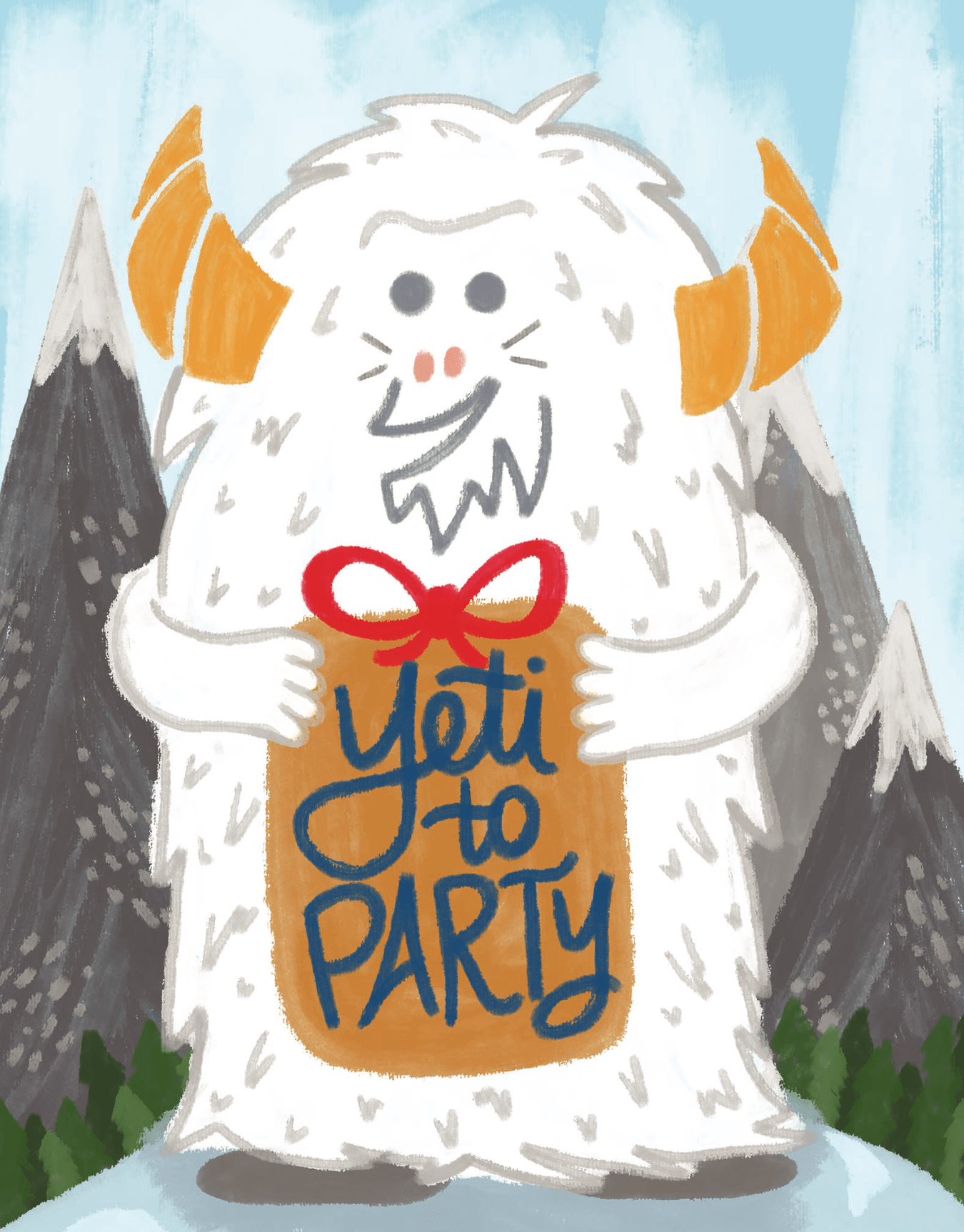 Yeti To Party by Cindy Reynolds | Postable