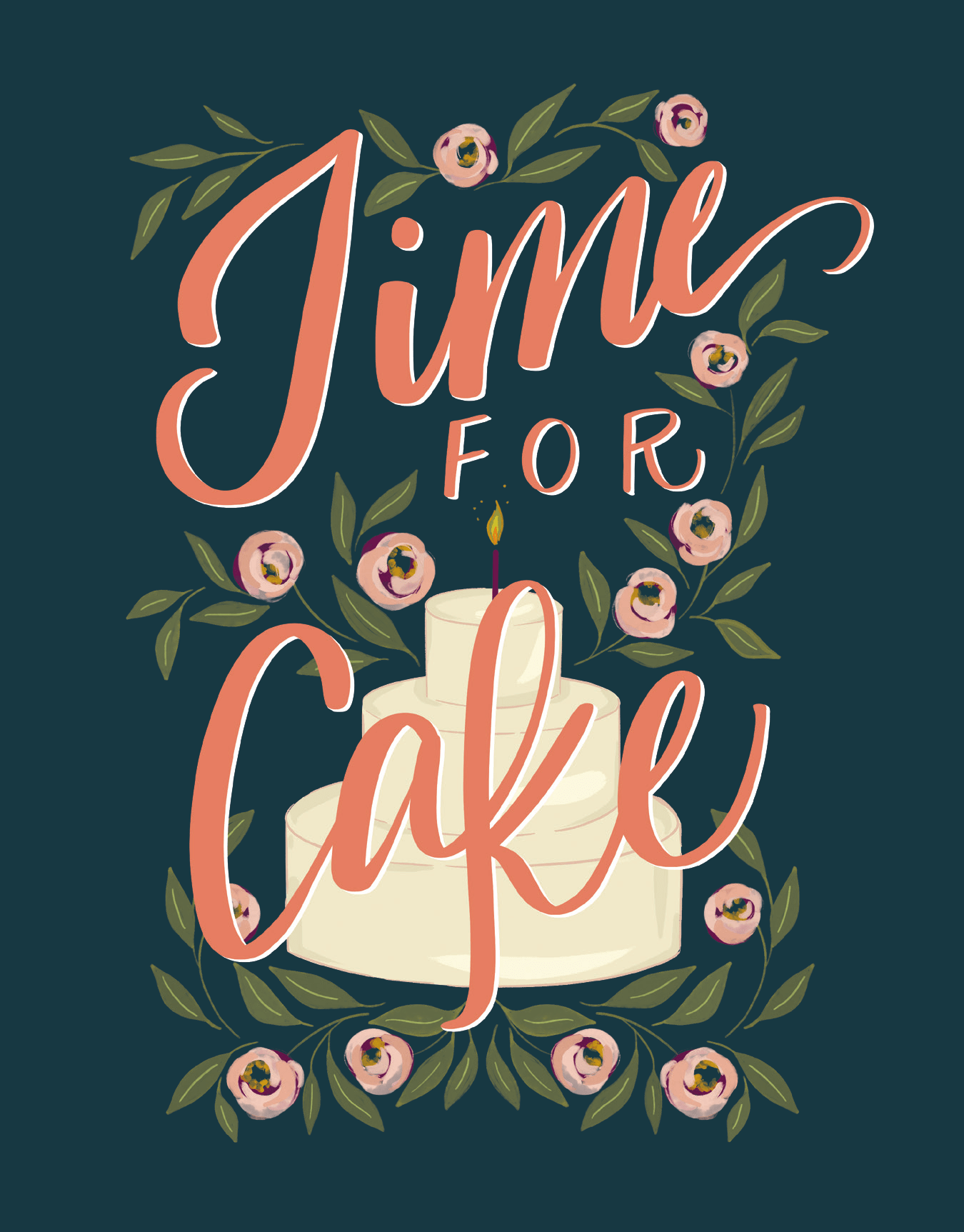 Time For Cake by Cindy Reynolds | Postable