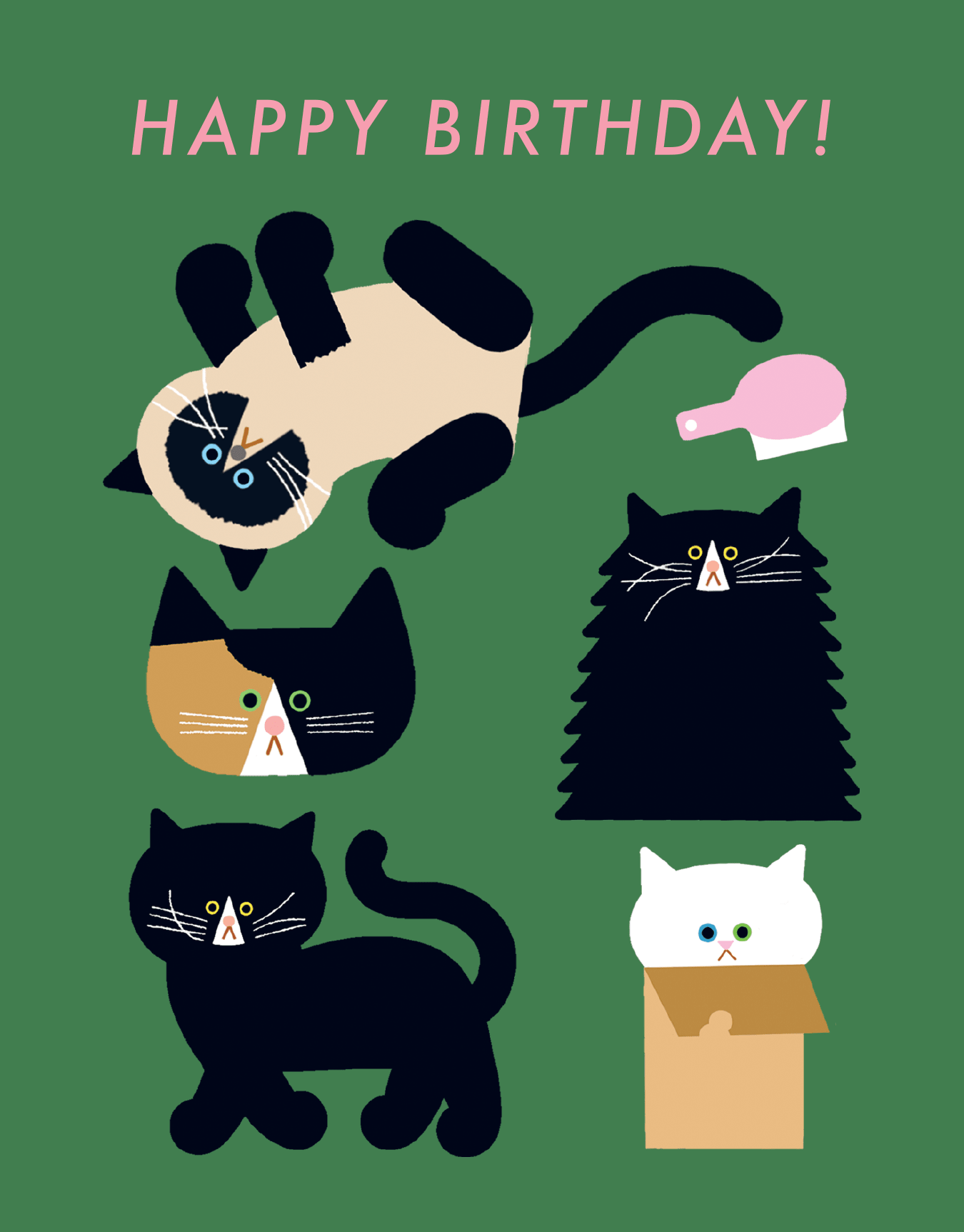Cat Crew Birthday by Clap Clap | Postable