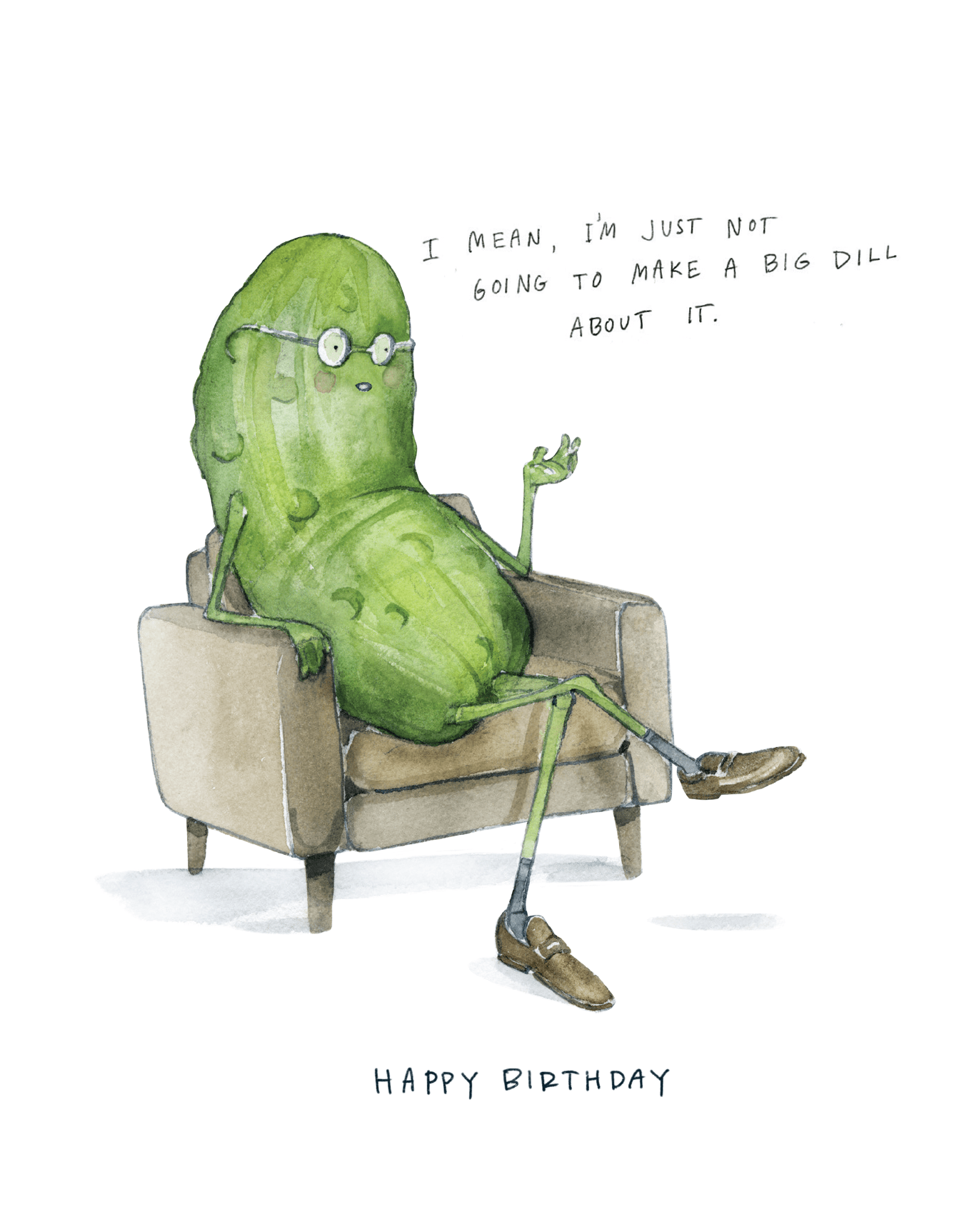 Big Dill by E. Frances Paper | Postable