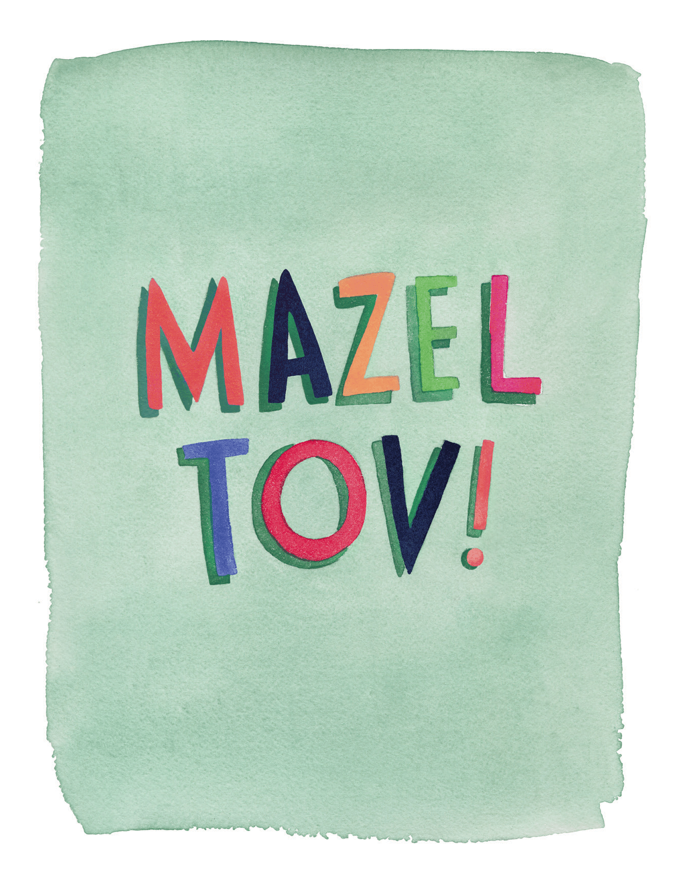 Mazel Tov by E. Frances Paper | Postable