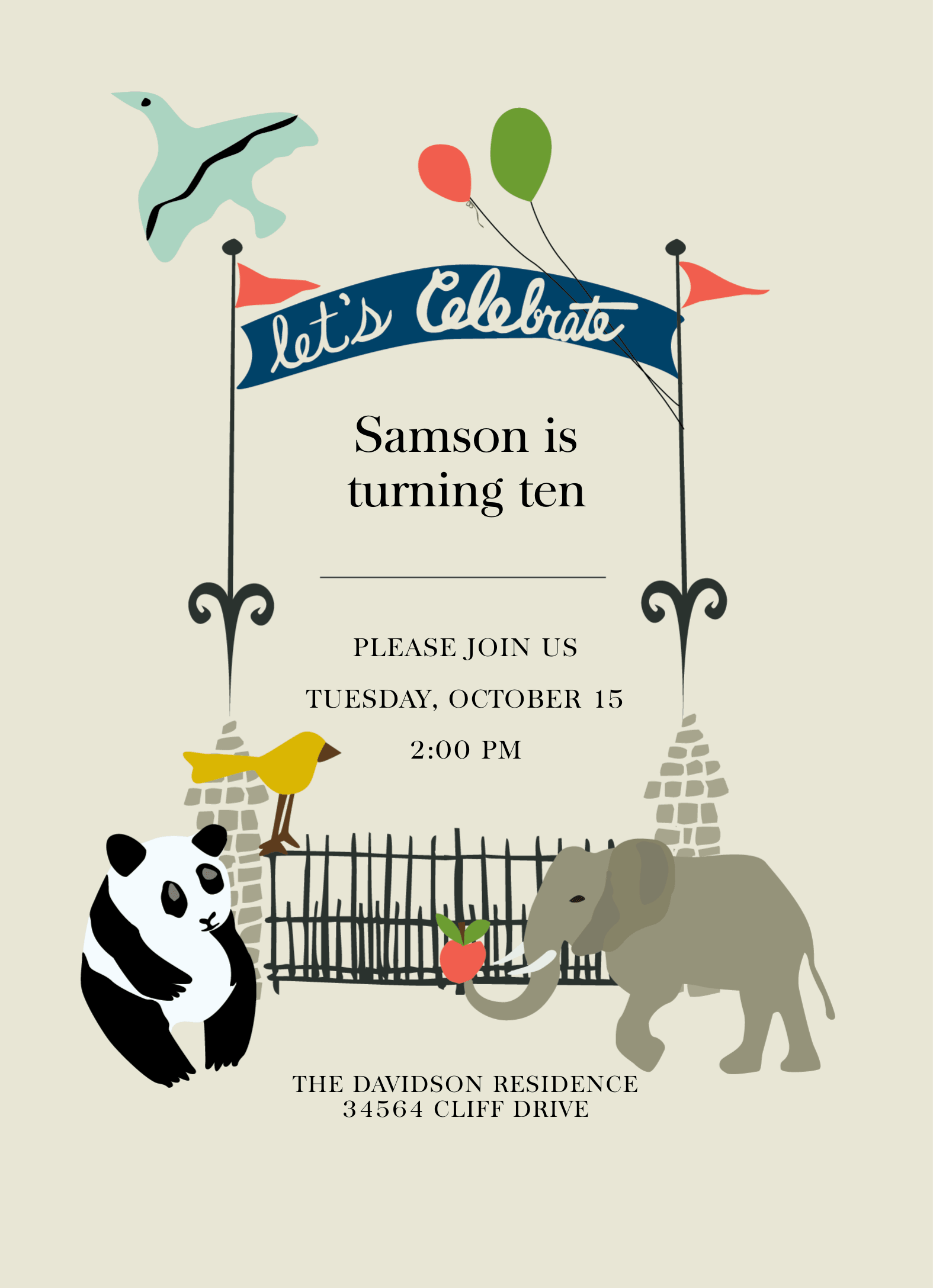 Birthday Gates by Elizabeth Grubaugh | Postable