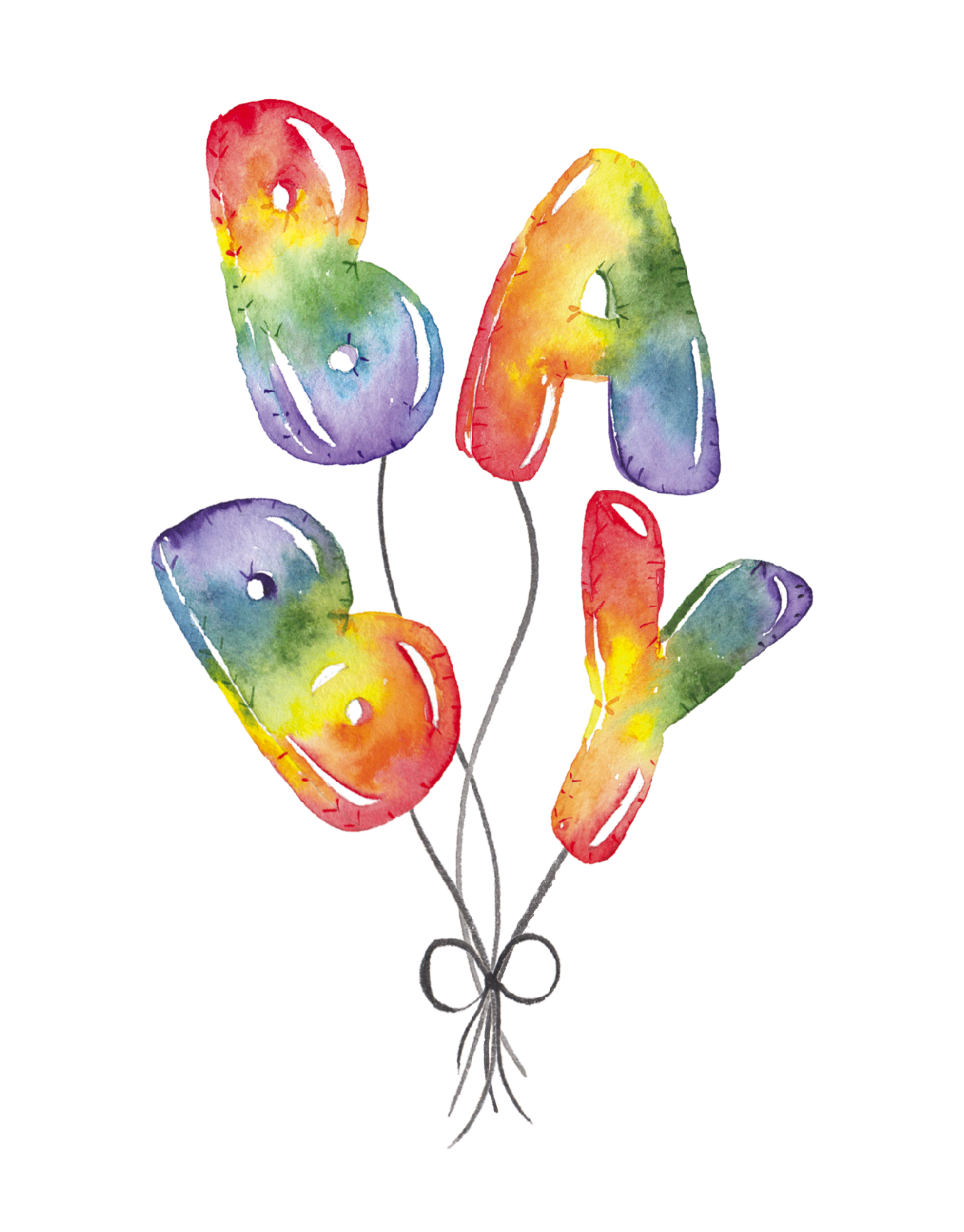 Baby Balloons by Ellen Walsh | Postable