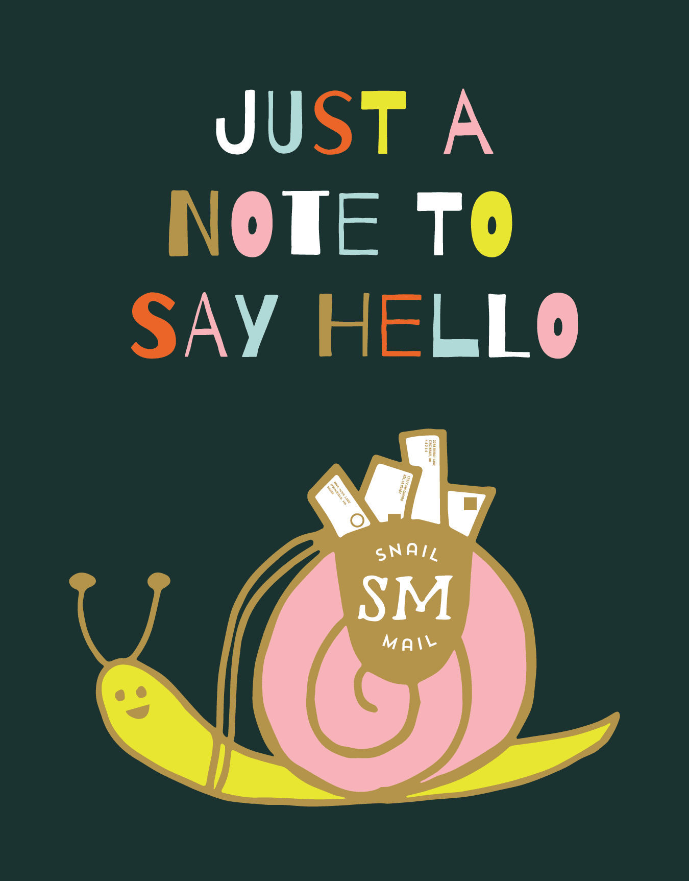 A Note To Say Hello by Erika Firm | Postable
