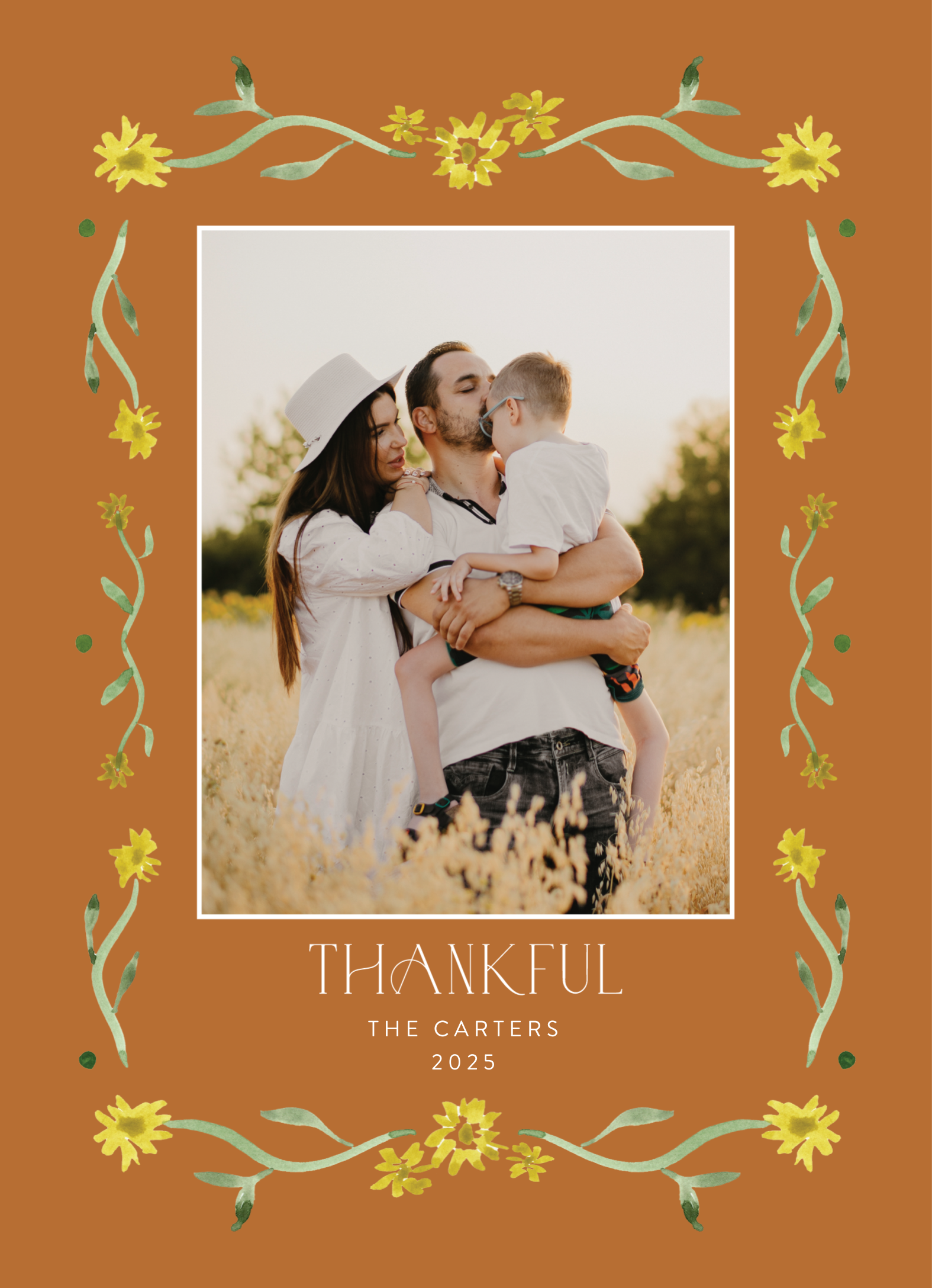 Autumn Flower Chain by Erika Firm | Postable