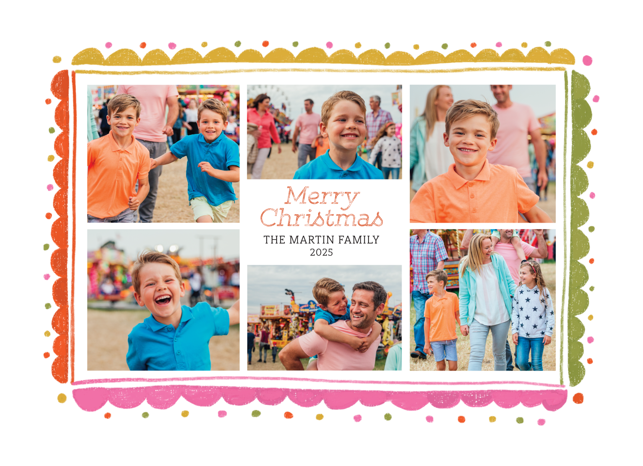 Sketched Scallop Frame by Erika Firm | Postable