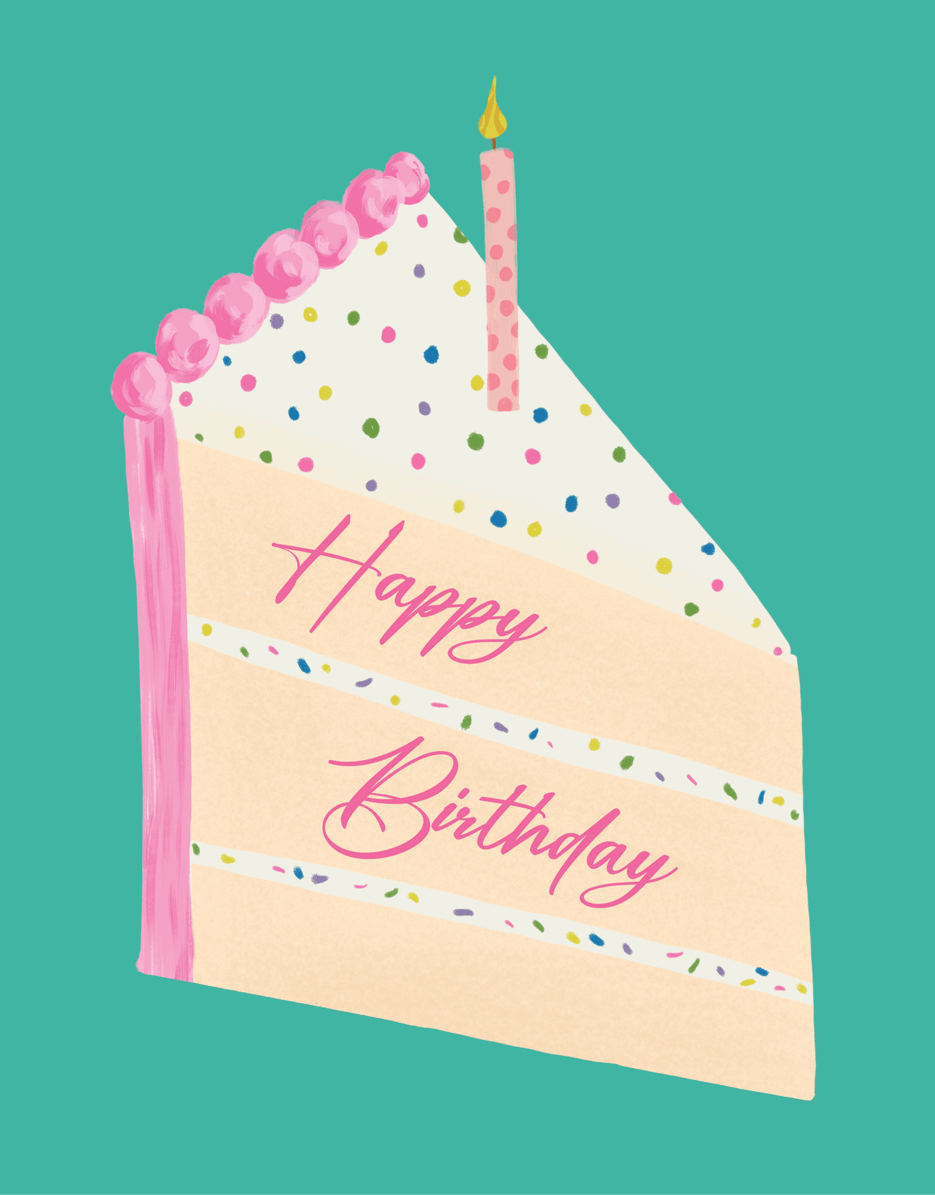 Birthday Cake by Erika Firm | Postable