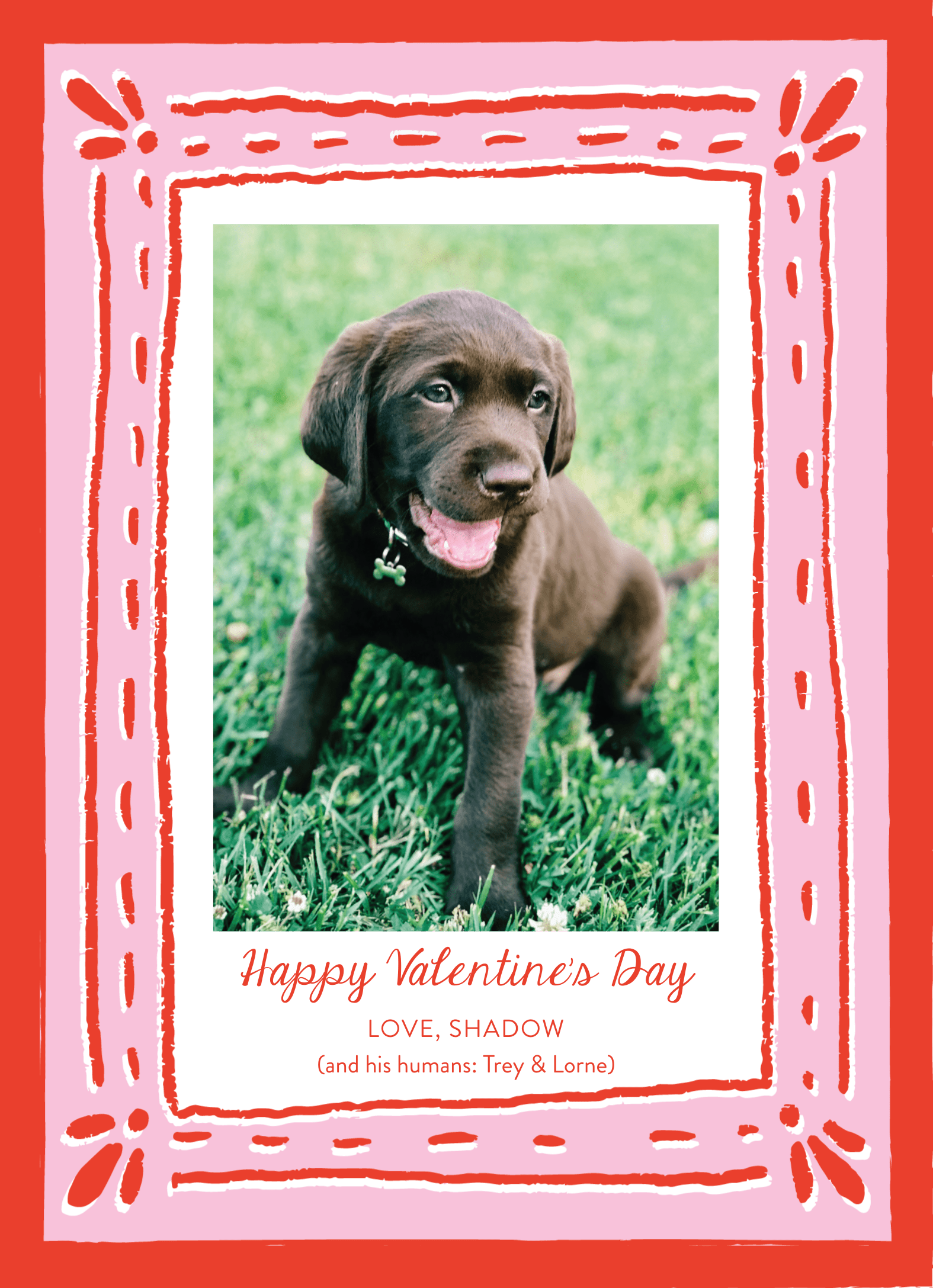 Vintage Red Frame by Erika Firm | Postable