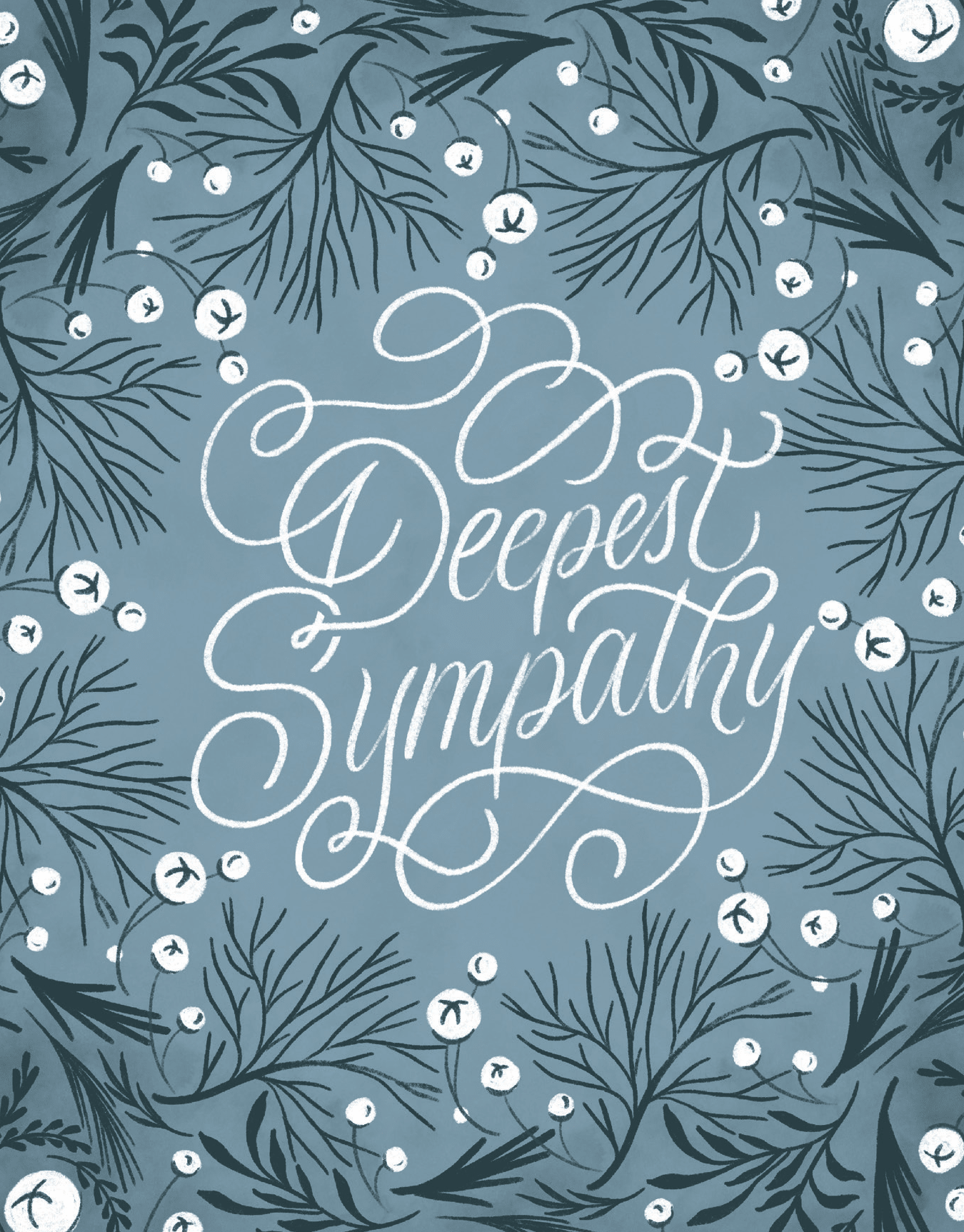 Deepest Sympathy by Erin Wilson Design | Postable