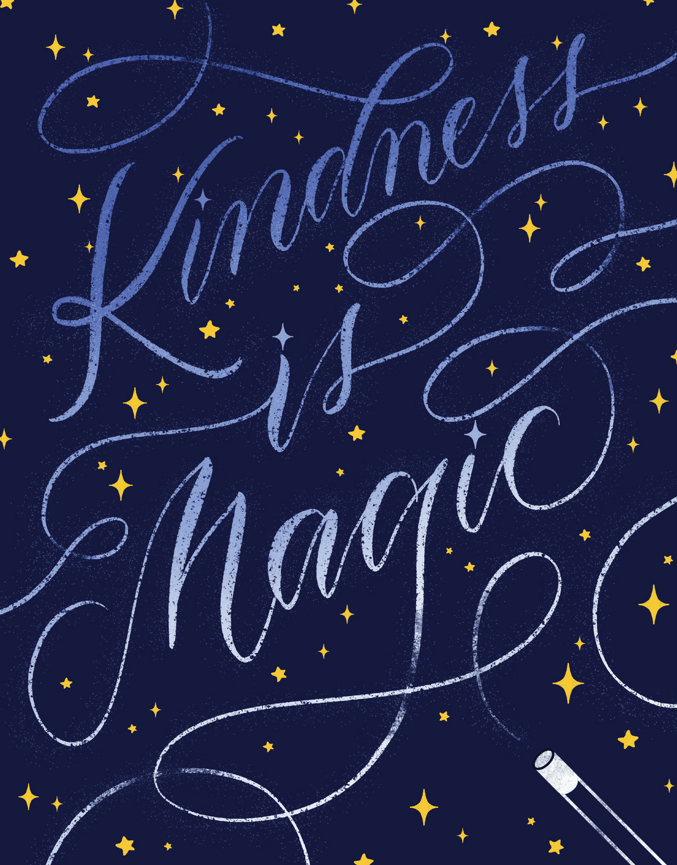 Kindness Is Magic by Erin Wilson Design | Postable